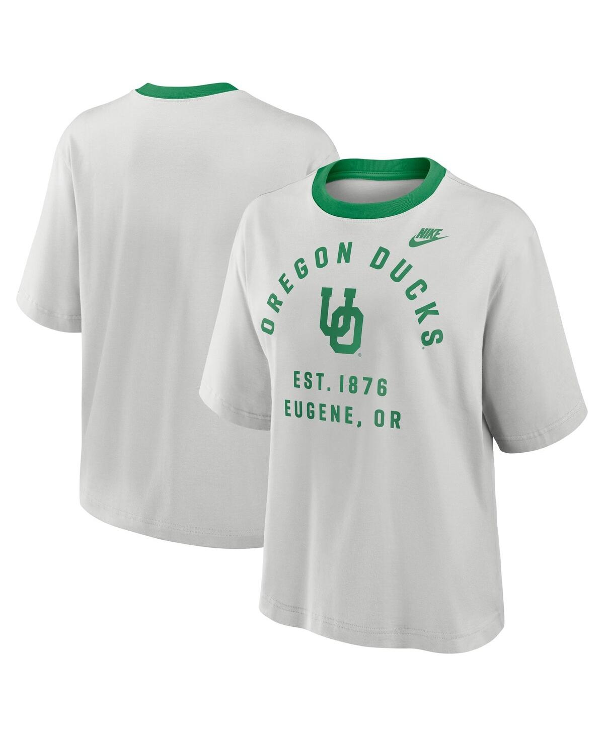 Click here for Nike Womens Gray Oregon Ducks Legacy Arch Script B... prices