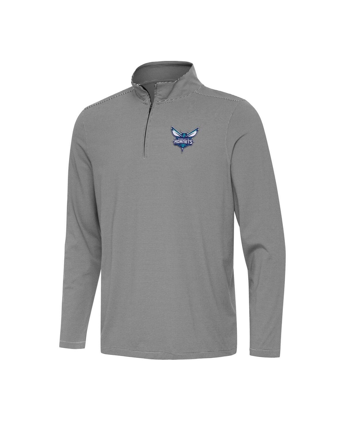Click here for Antigua Mens Black Charlotte Hornets Twine Quarter... prices