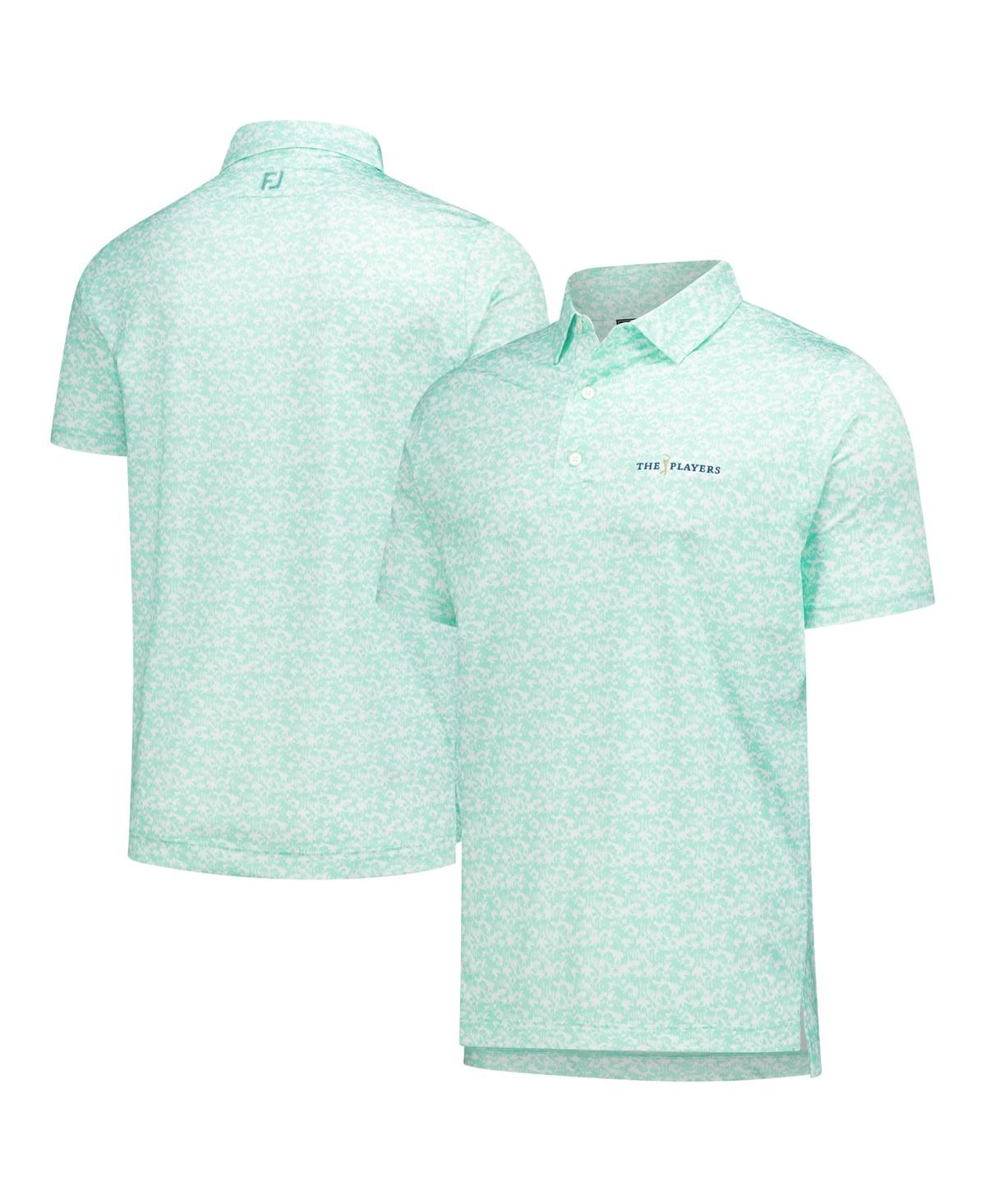 Click here for FootJoy Mens Teal The Players Hidden Palm Print Li... prices