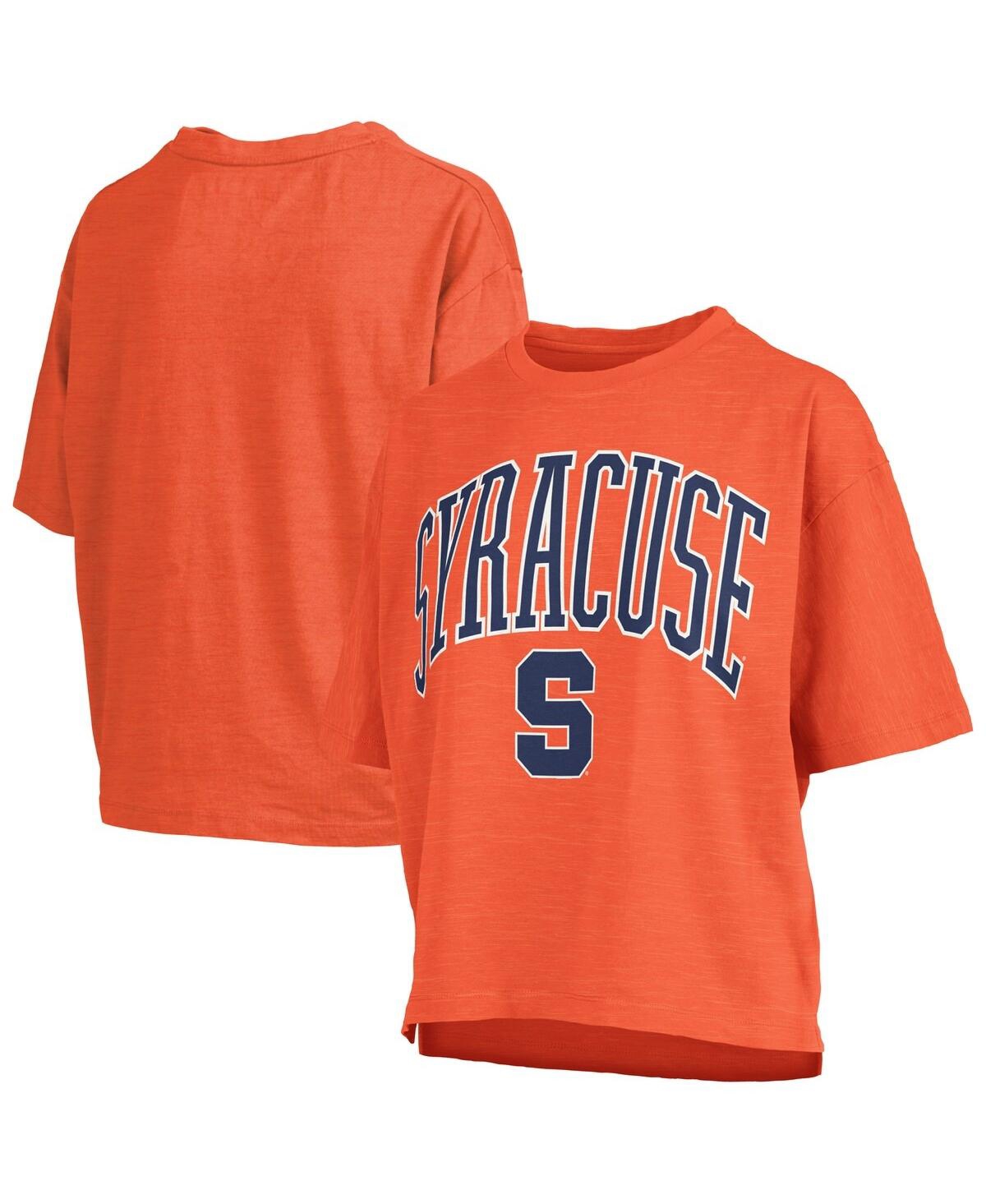 Click here for Pressbox Womens Orange Syracuse Orange Nelson T-Sh... prices