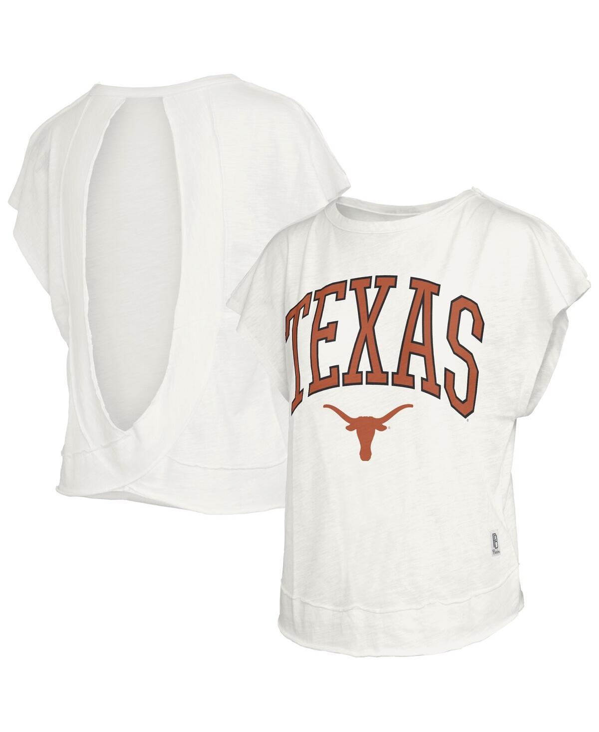 Click here for Pressbox Womens Cream Texas Longhorns Nelson Movem... prices