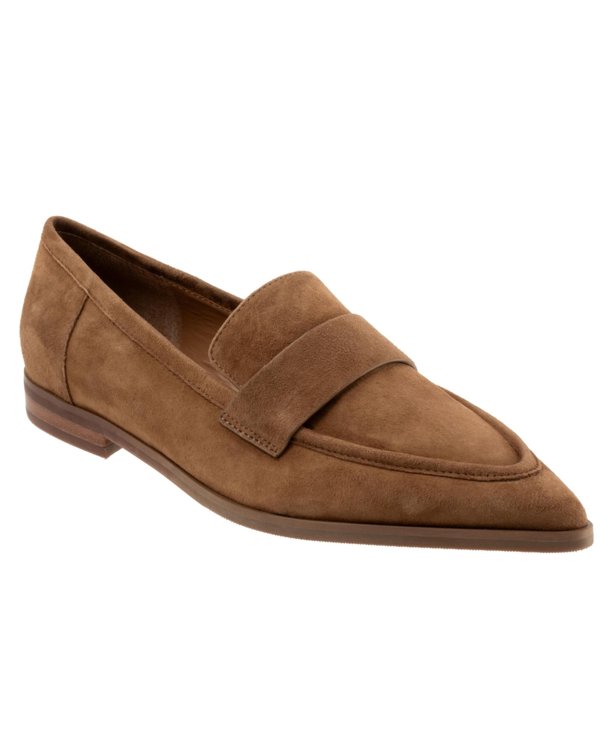 Click here for Eos Footwear Womens Golani Loafer - Pecan suede prices