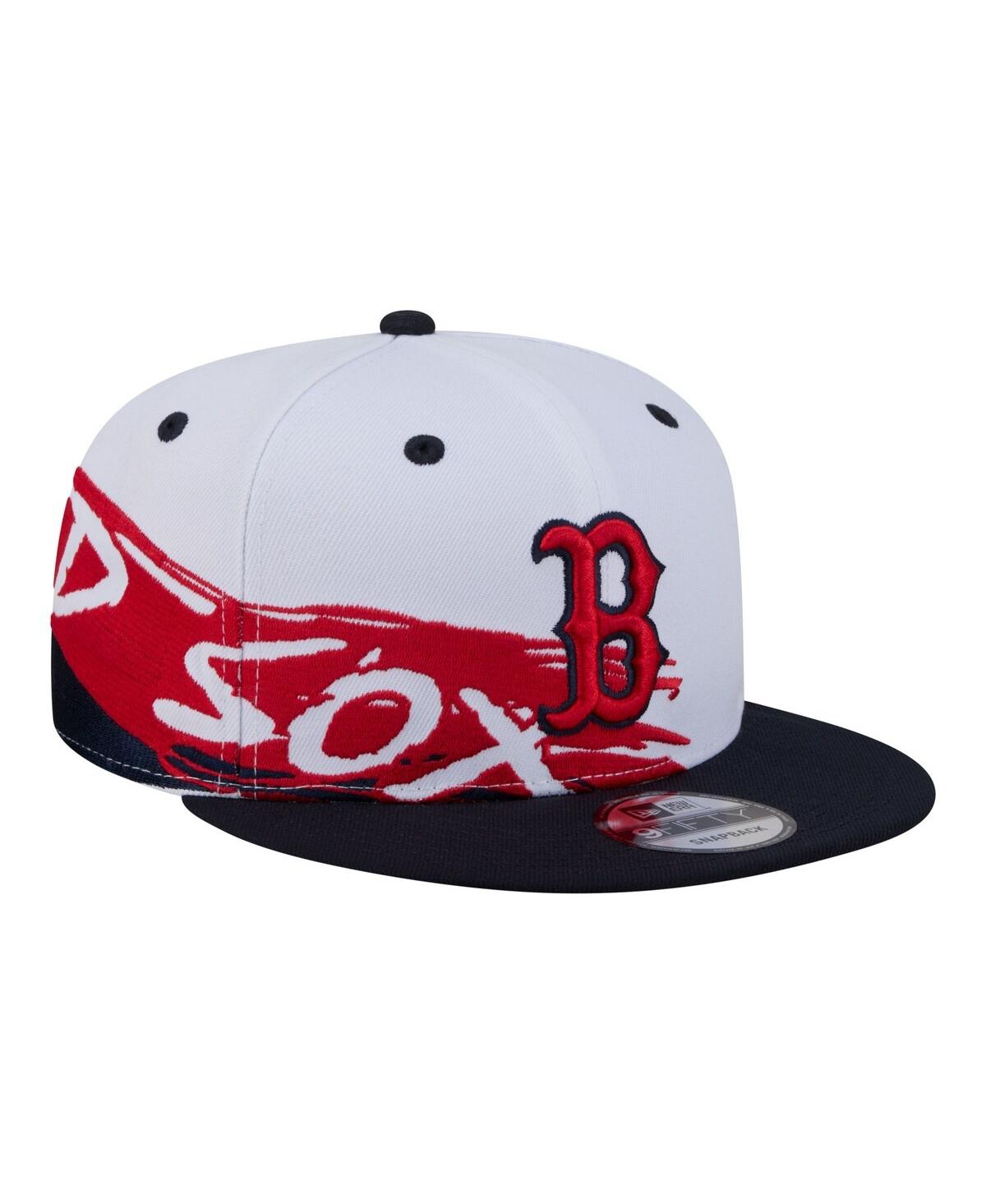 Click here for New Era Mens White/Navy Boston Red Sox 9FIFTY Snap... prices