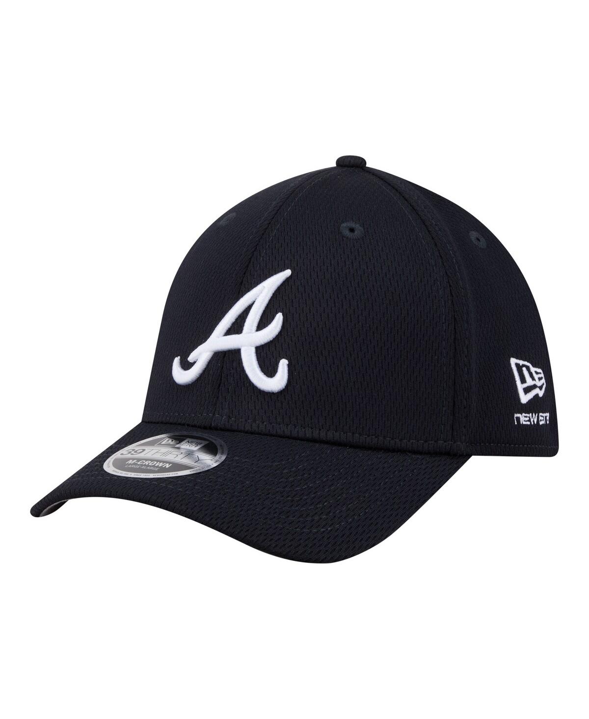 Click here for New Era Mens Navy Atlanta Braves Dash 39THIRTY Fle... prices