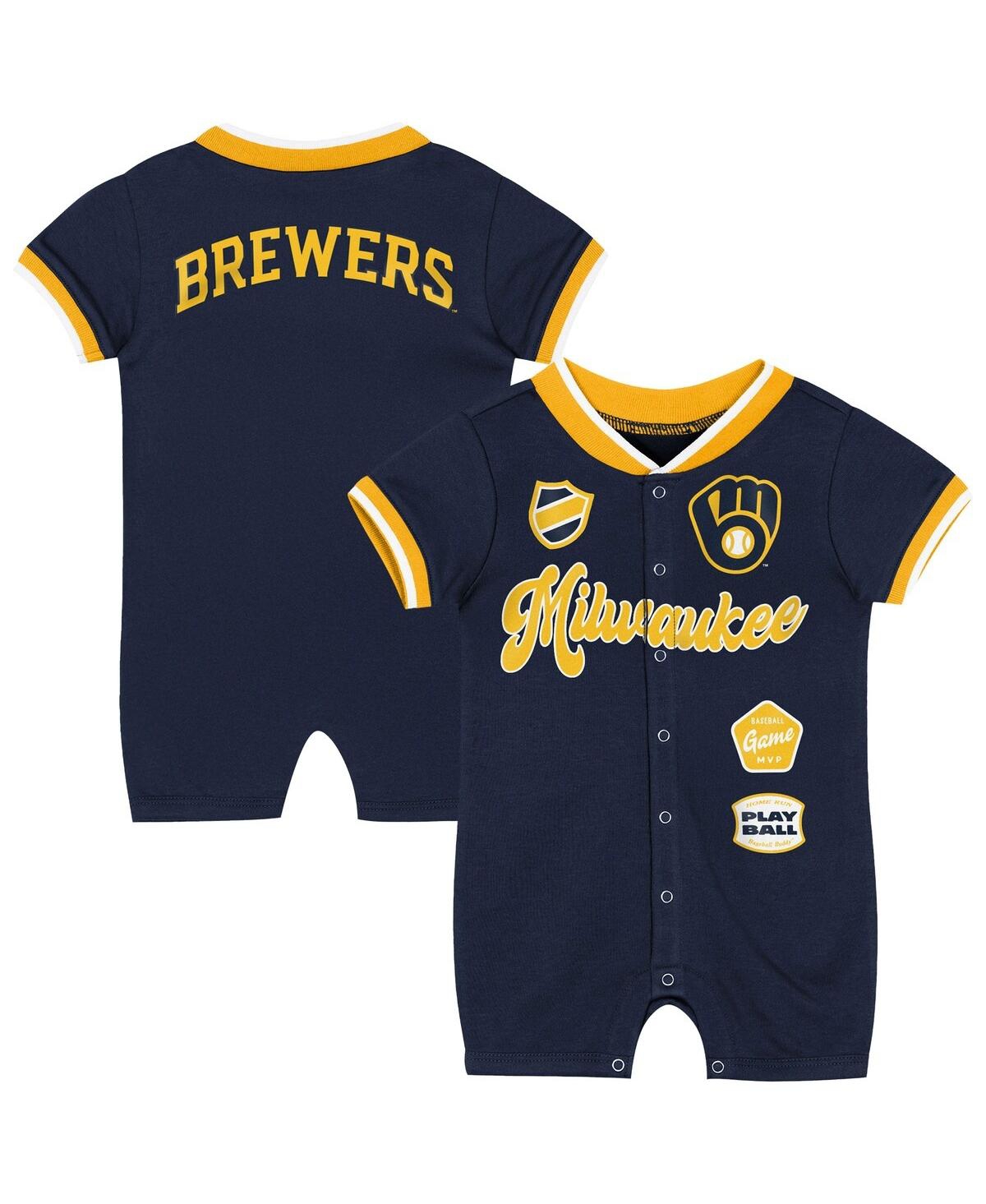 Click here for Outerstuff Baby Boys and Girls Navy Milwaukee Brew... prices