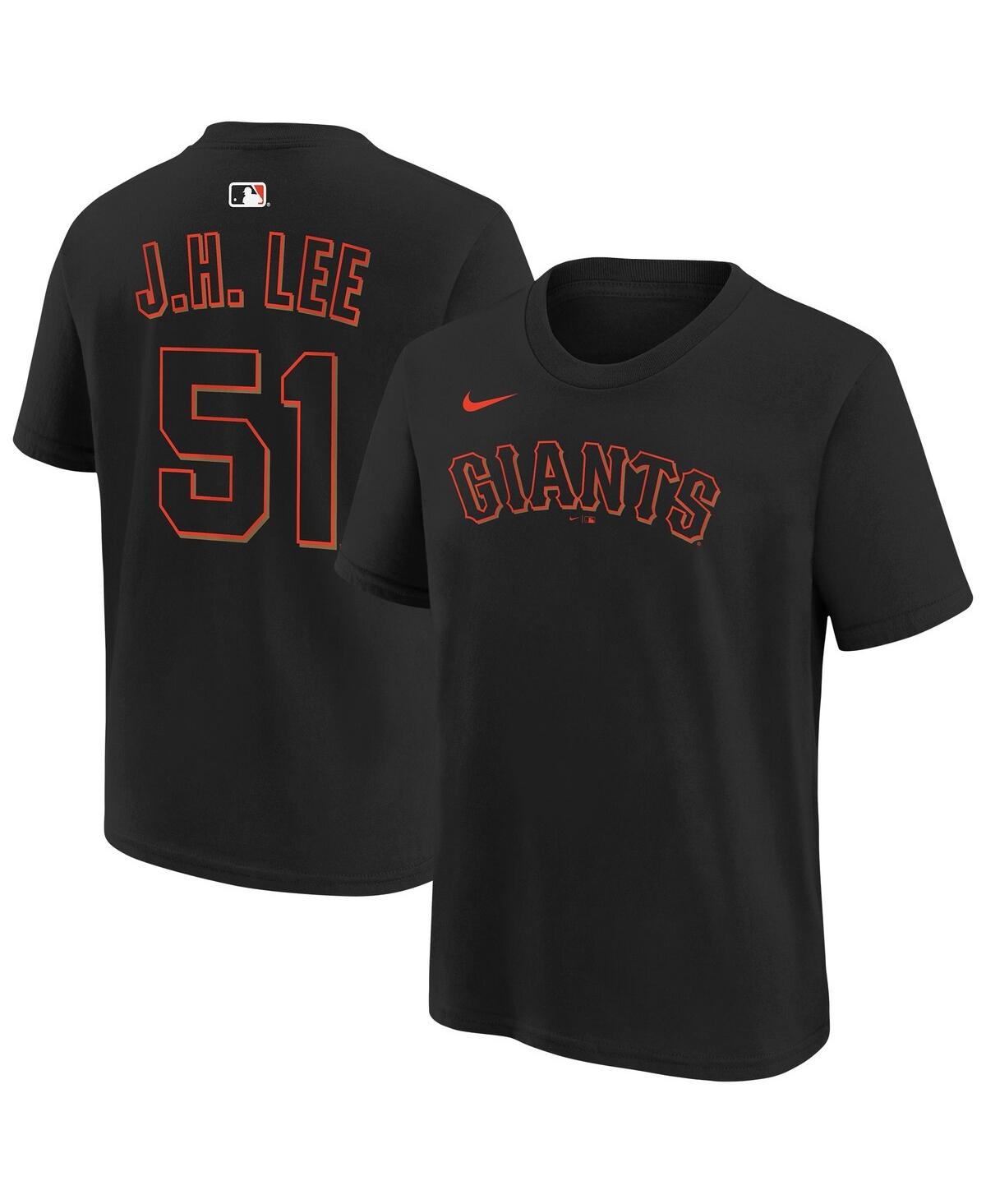Click here for Nike Big Boys and Girls Jung Hoo Lee Black San Fra... prices
