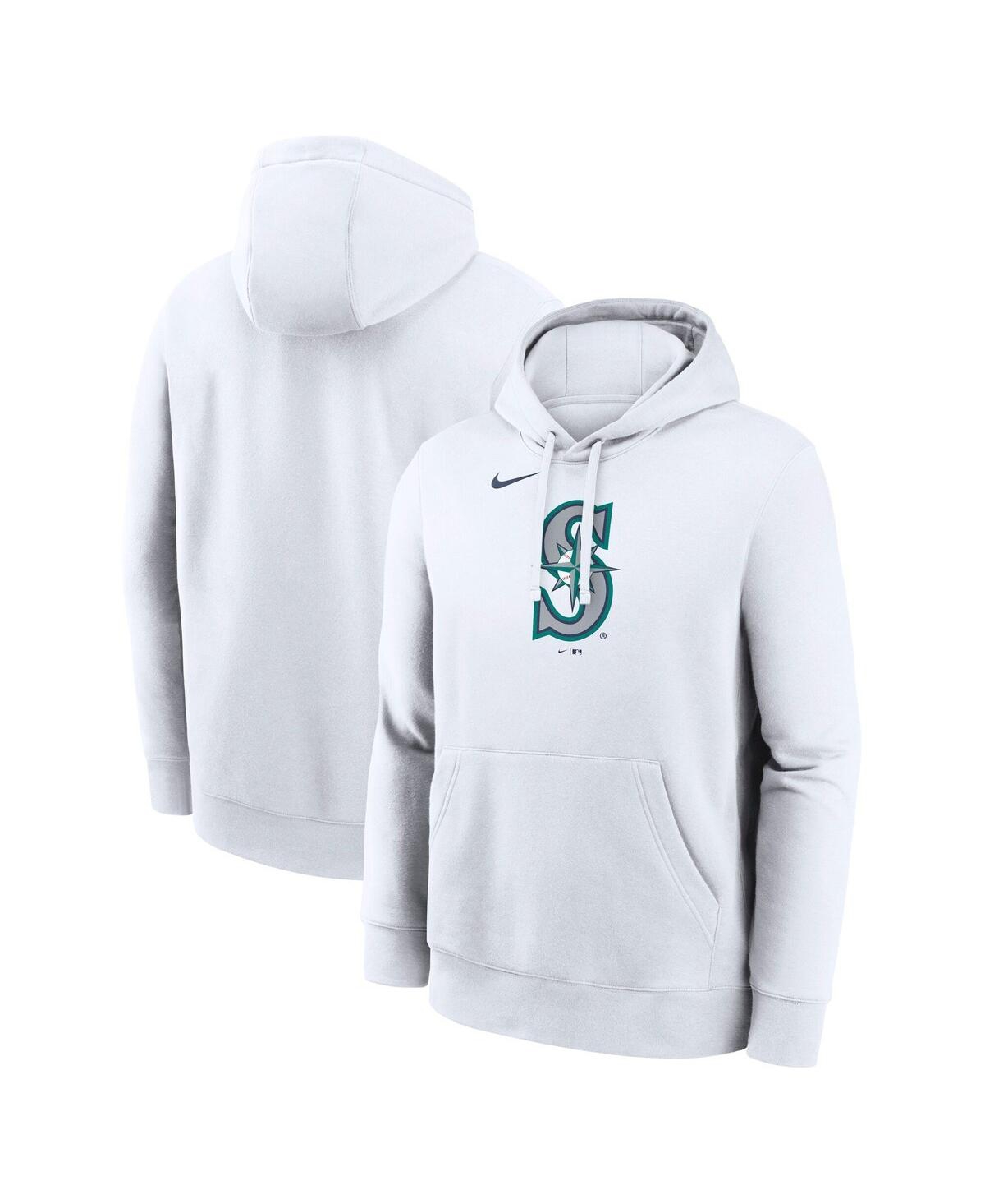 Click here for Nike Mens White Seattle Mariners Logo Club Hoodie... prices