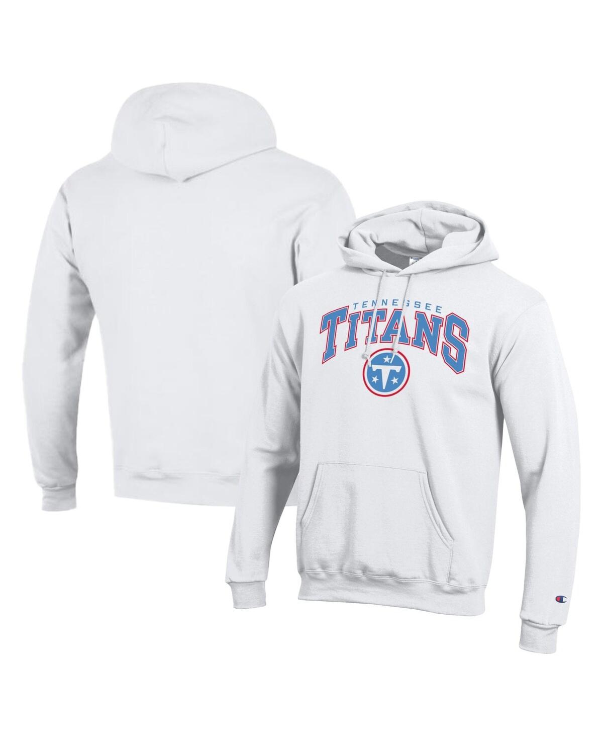 Click here for Champion Mens White Tennessee Titans Powerblend Ar... prices