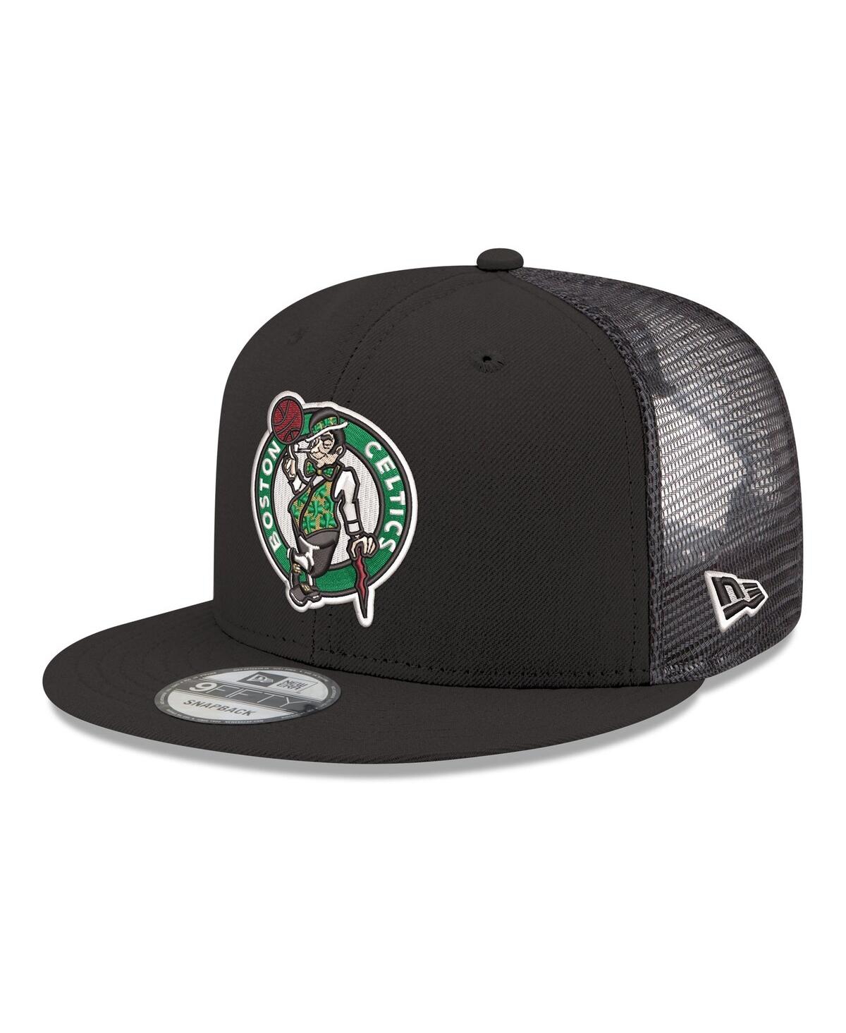 Click here for New Era Mens Black Boston Celtics Core Logo Meshba... prices