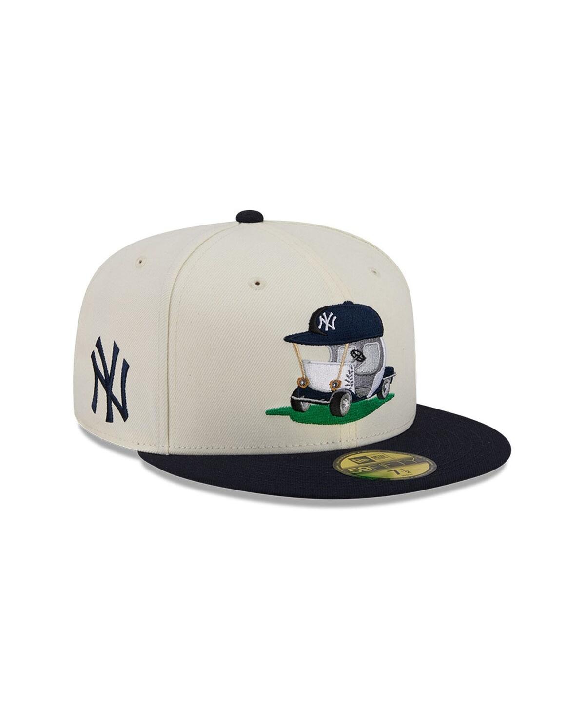 Click here for New Era Mens Cream/Navy New York Yankees Bullpen C... prices