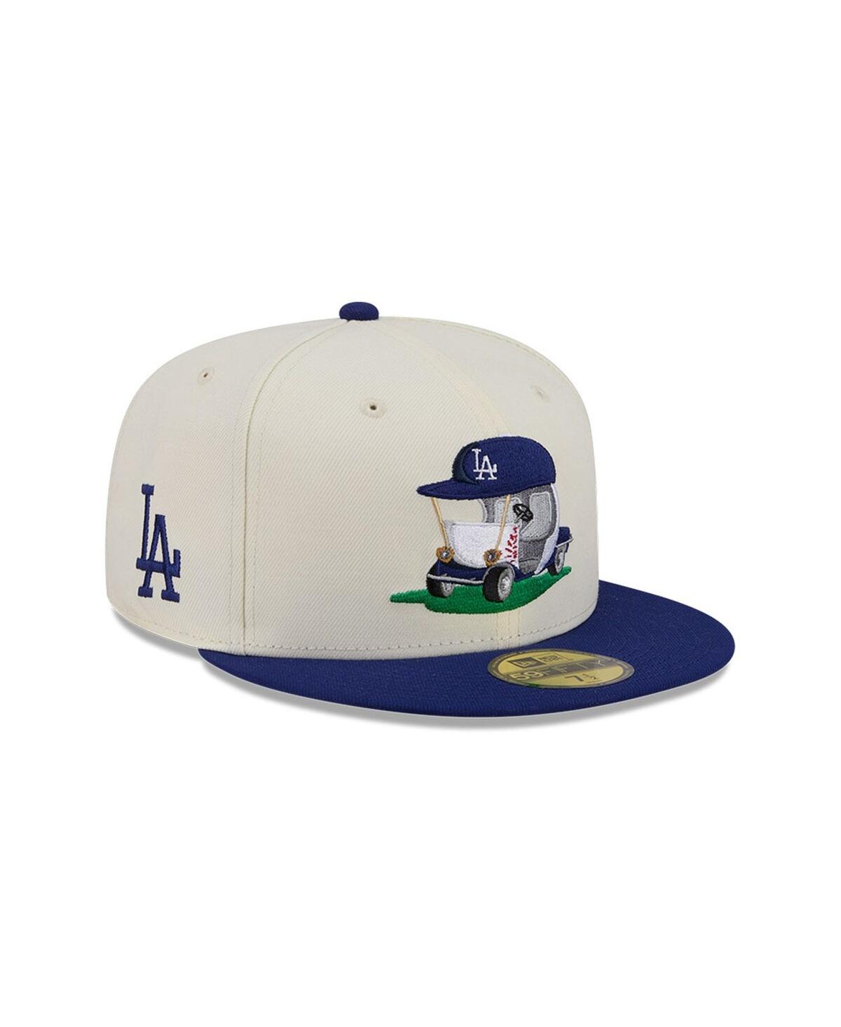 Click here for New Era Mens Cream/Royal Los Angeles Dodgers Bullp... prices