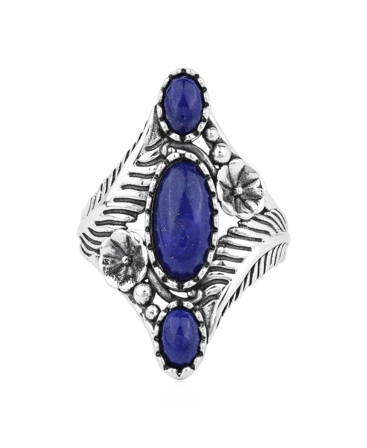 Click here for American West Jewelry Sterling Silver Lapis Oval L... prices