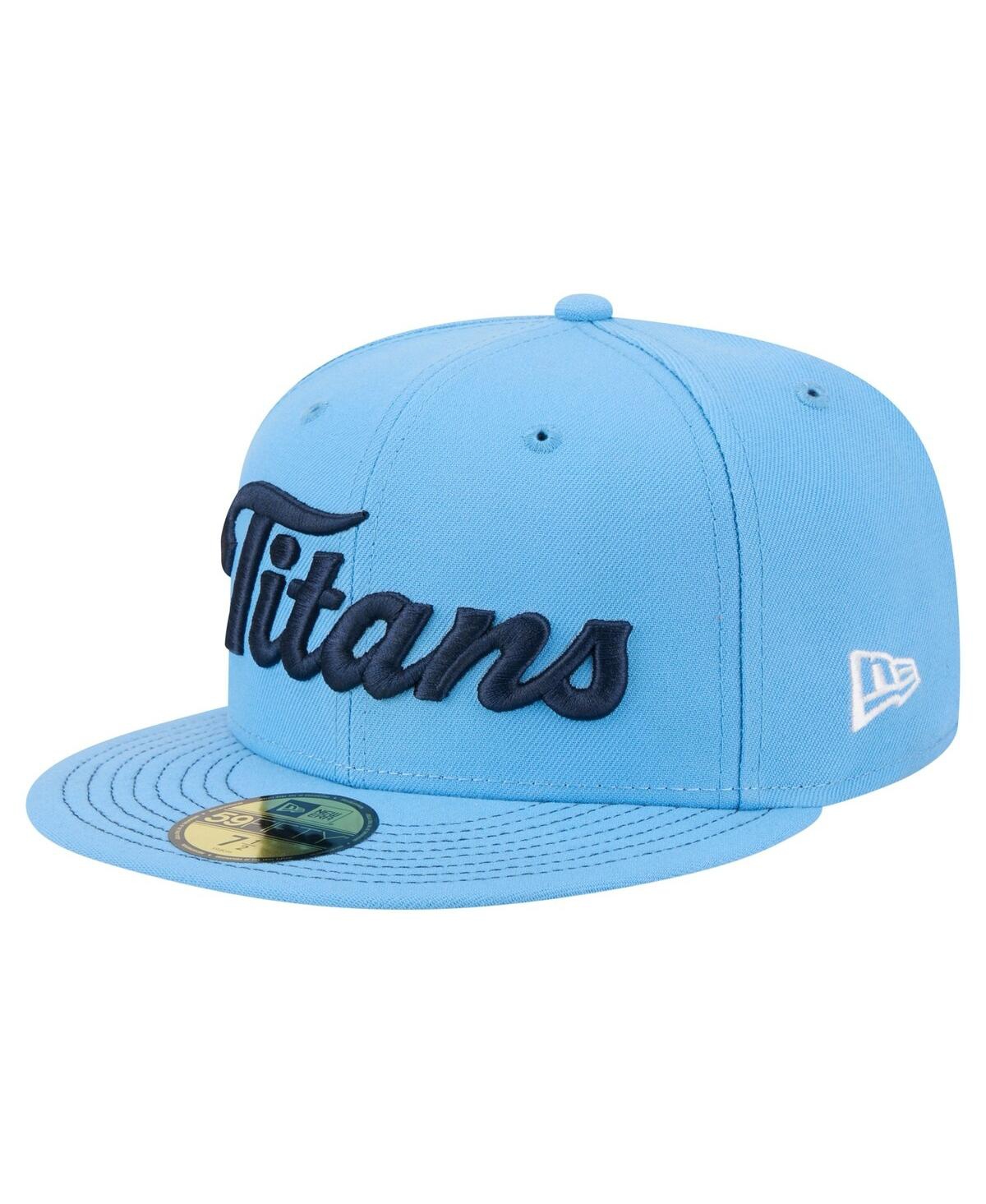 Click here for New Era Mens Light Blue Tennessee Titans Script 59... prices