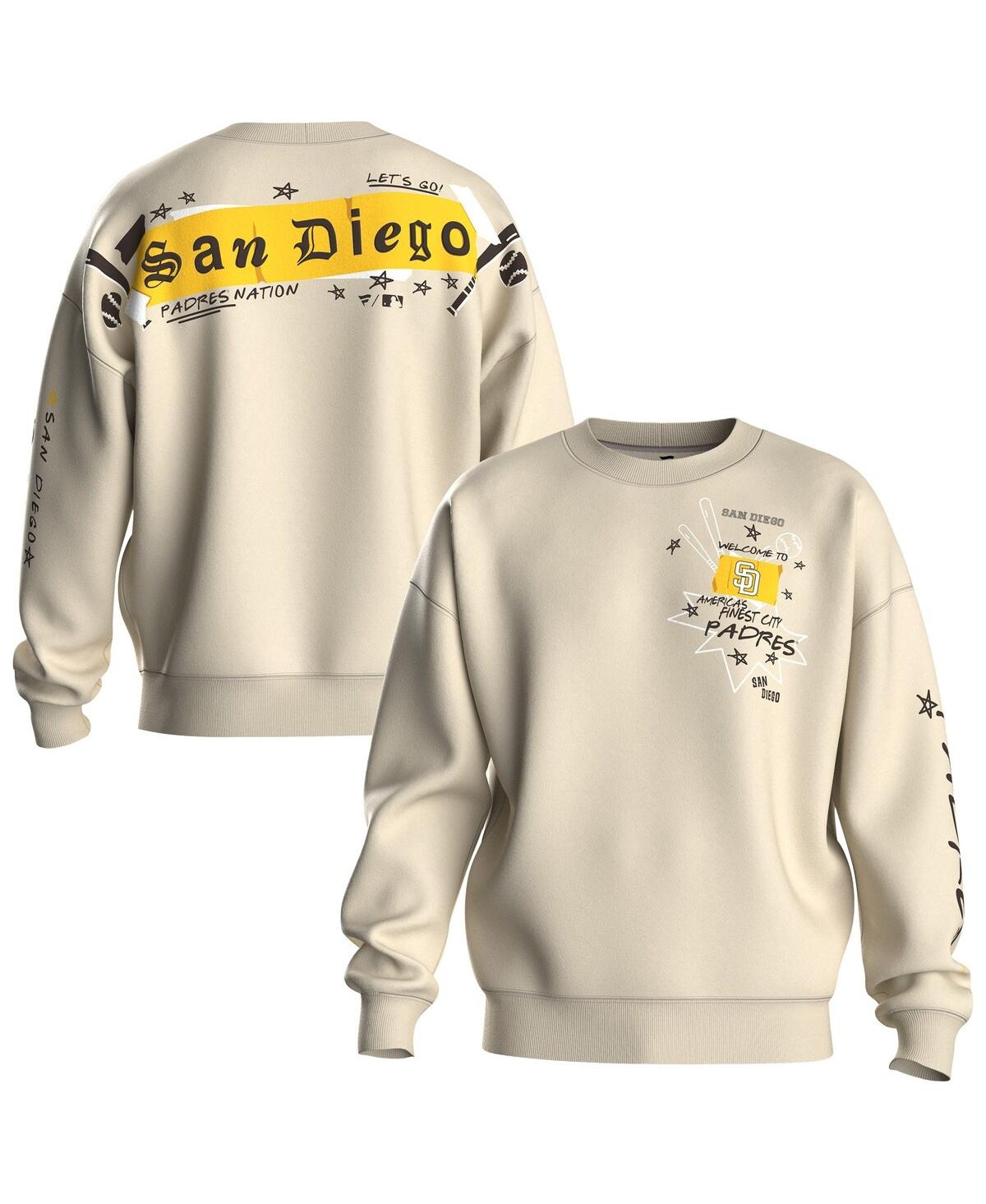 Click here for Fanatics Womens Beige San Diego Padres Graffiti Fl... prices