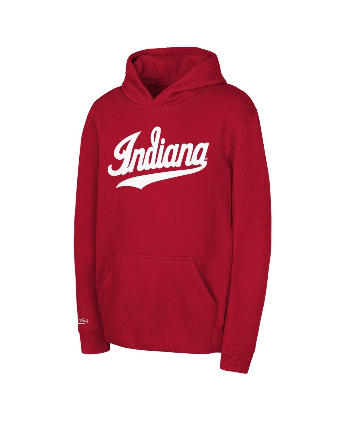 Click here for Mitchell & Ness Big Boys and Girls Crimson Indiana... prices