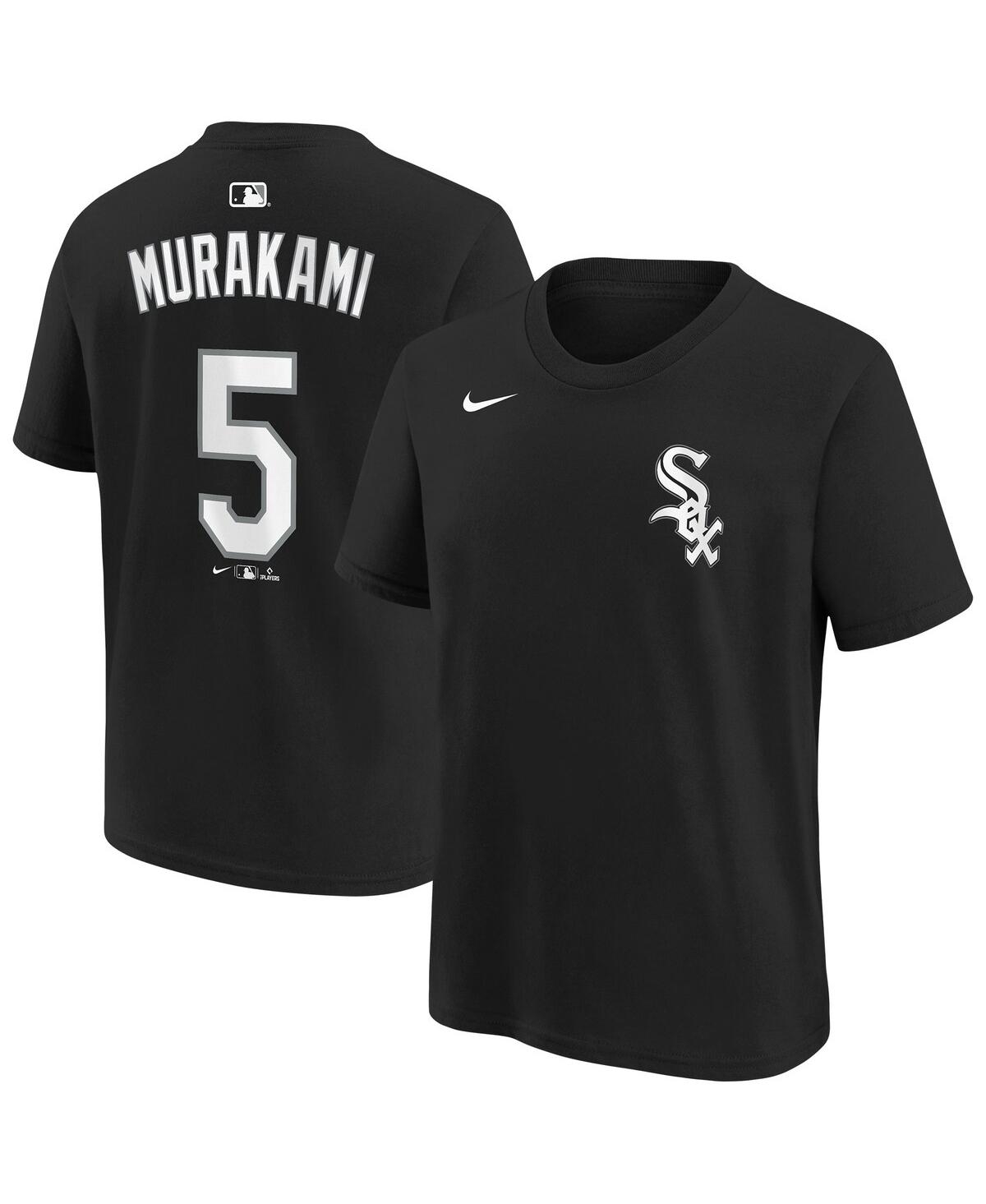 Click here for Nike Big Boys and Girls Munetaka Murakami Black Ch... prices