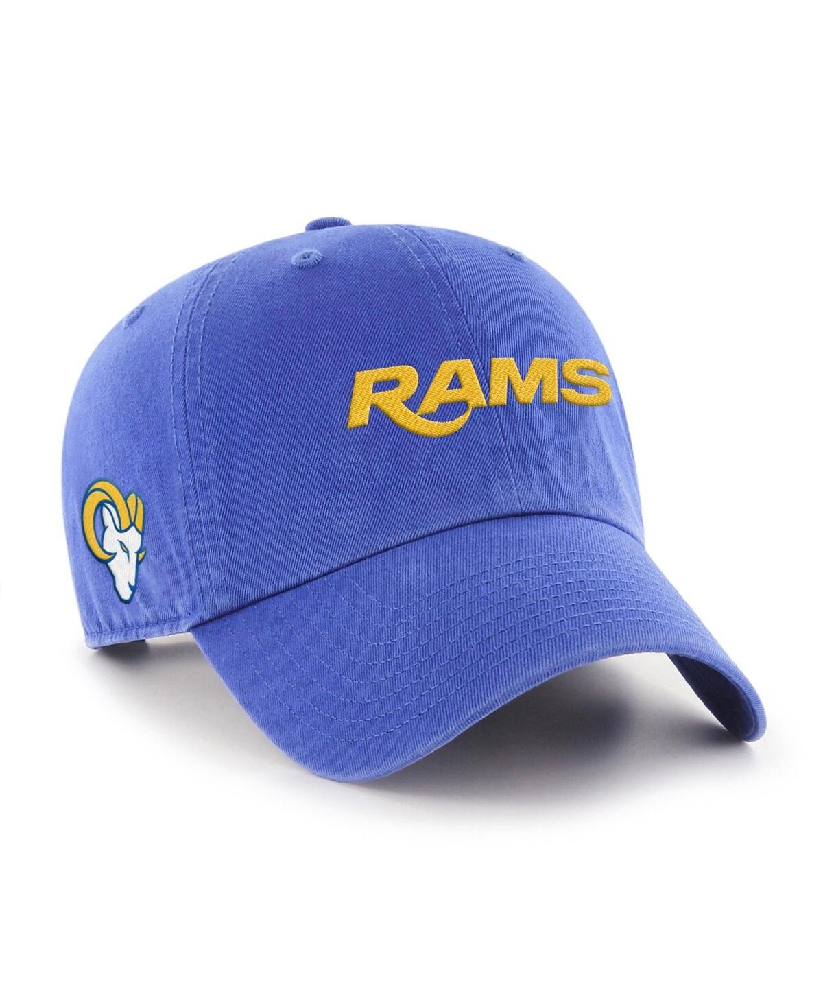 Click here for 47 Brand Mens Royal Los Angeles Rams Script Clean... prices
