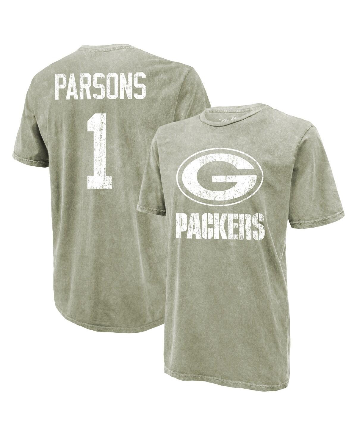 Click here for Majestic Threads Mens Micah Parsons Moss Green Bay... prices
