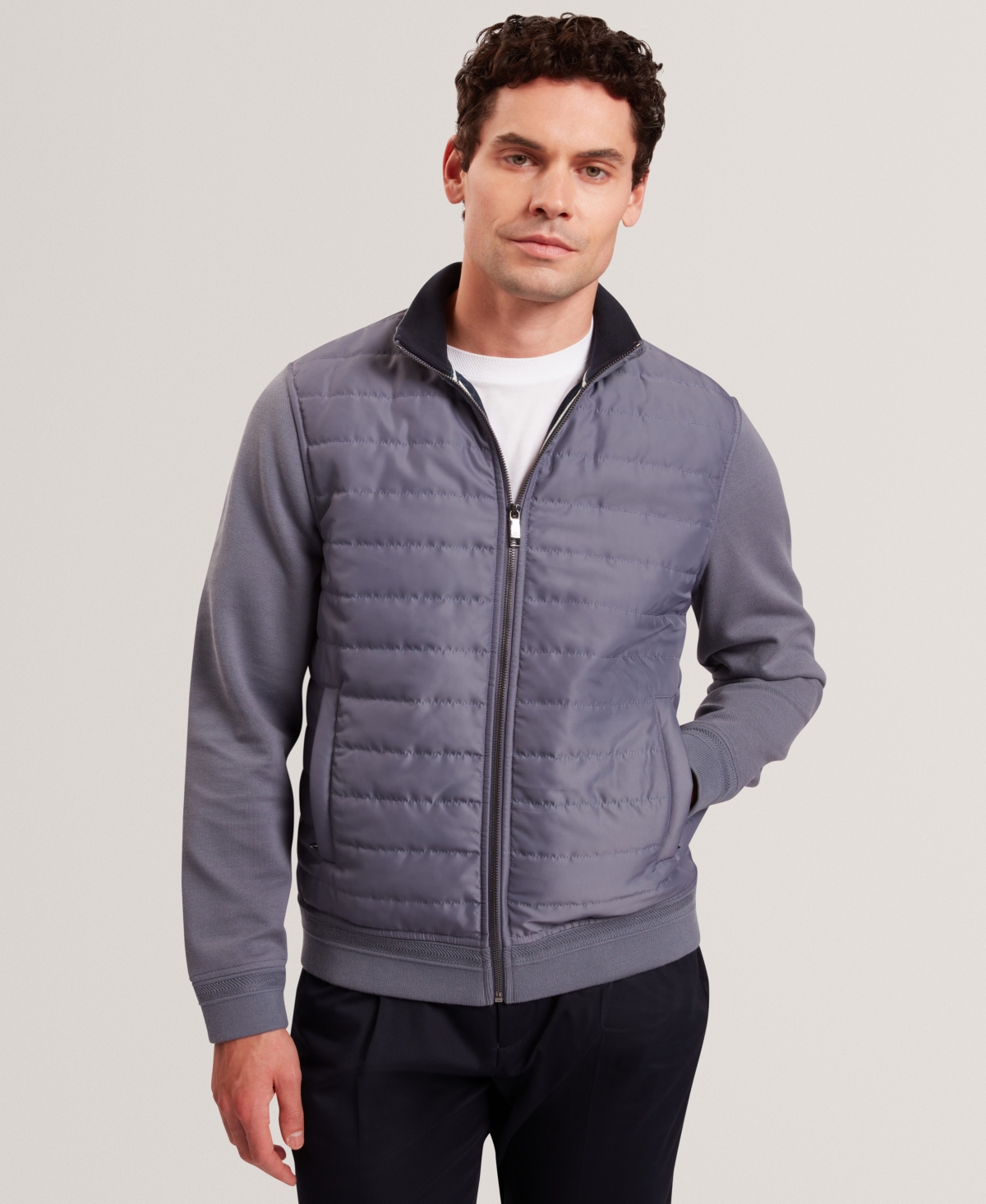 Click here for Ted Baker Mens Durano Funnel Collar Quilted Jacket... prices