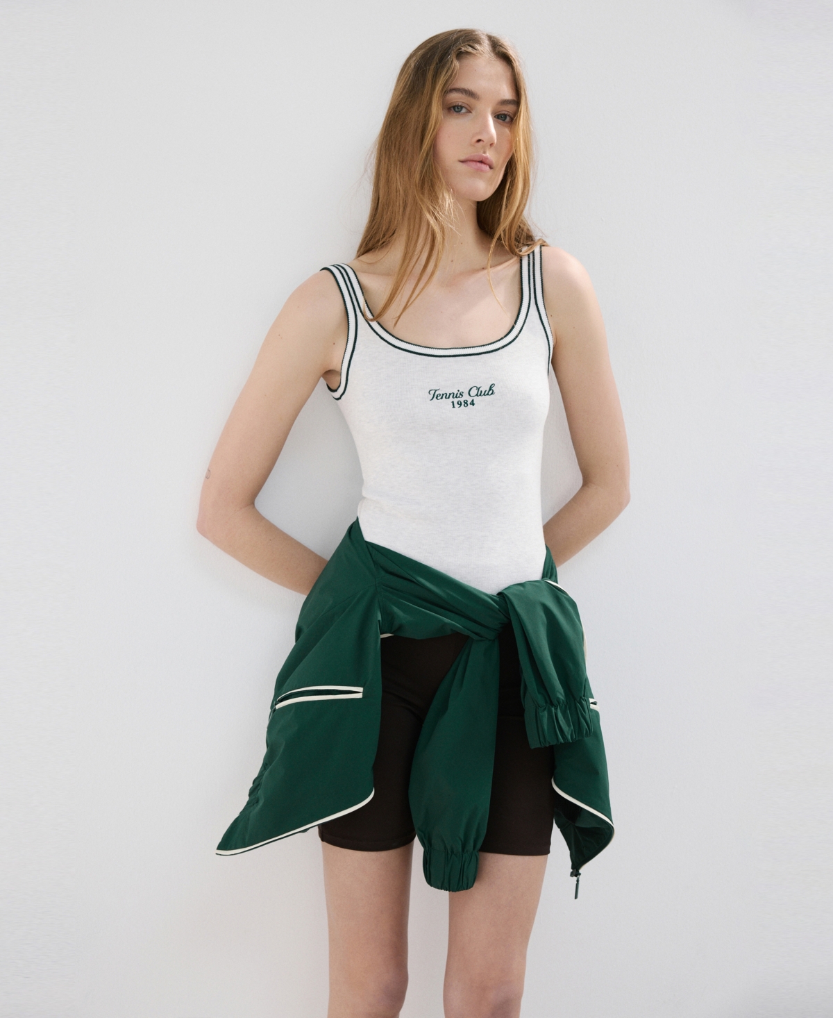 Click here for Mango Womens Embroidered Message And Contrasting T... prices