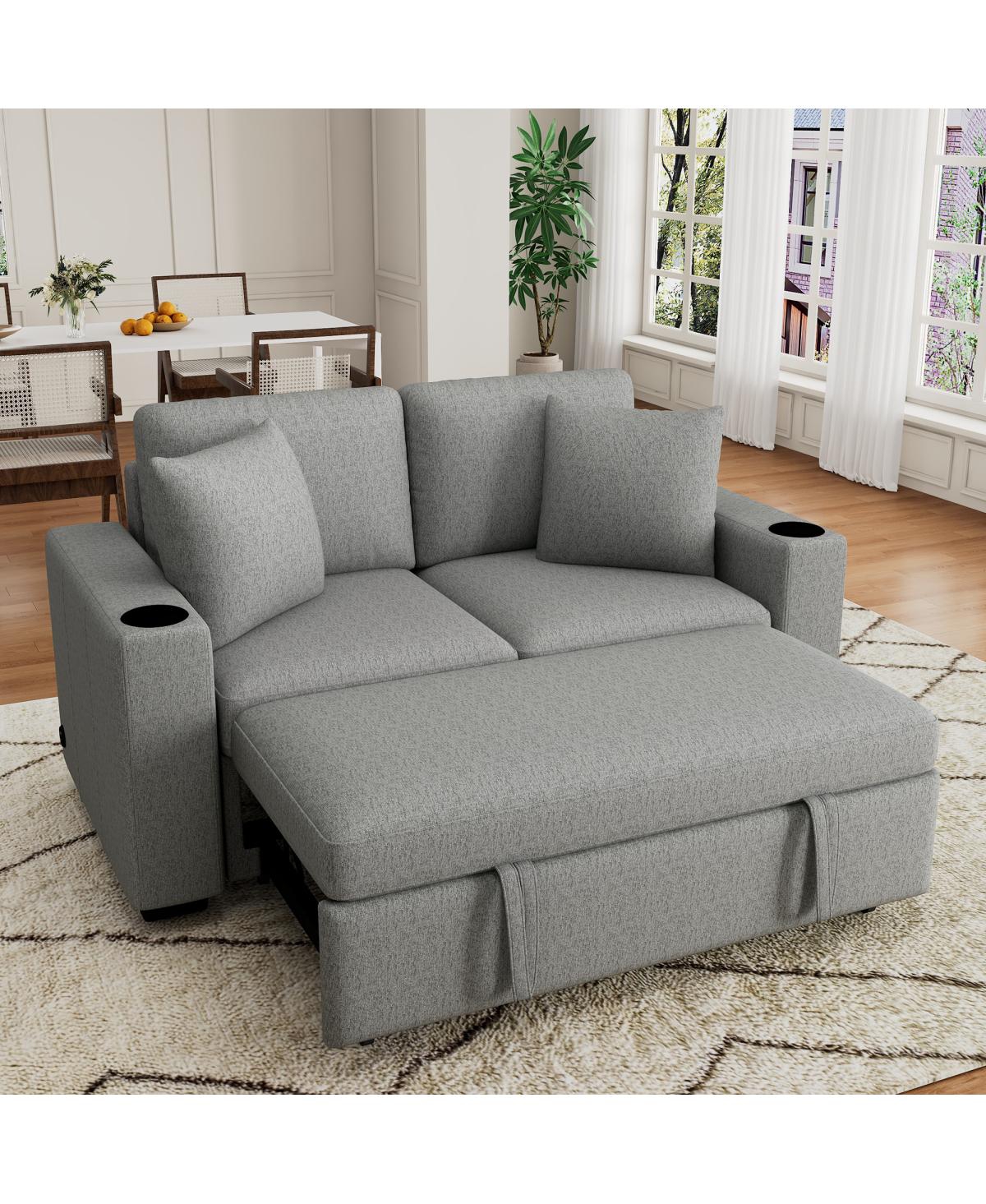 Click here for Streamdale Furniture Modern Loveseat Pull-out Sofa... prices
