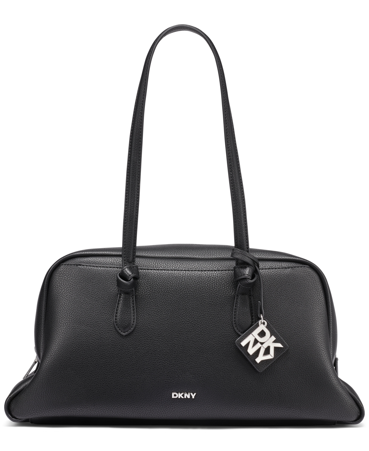 Click here for Dkny Eliza Large Bowling Zip-Top Shoulder Handbag... prices