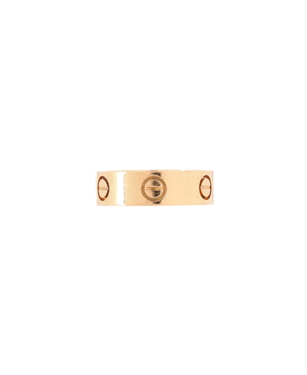 Click here for Pre-Owned Cartier Love Band Ring - 18k yellow gold prices