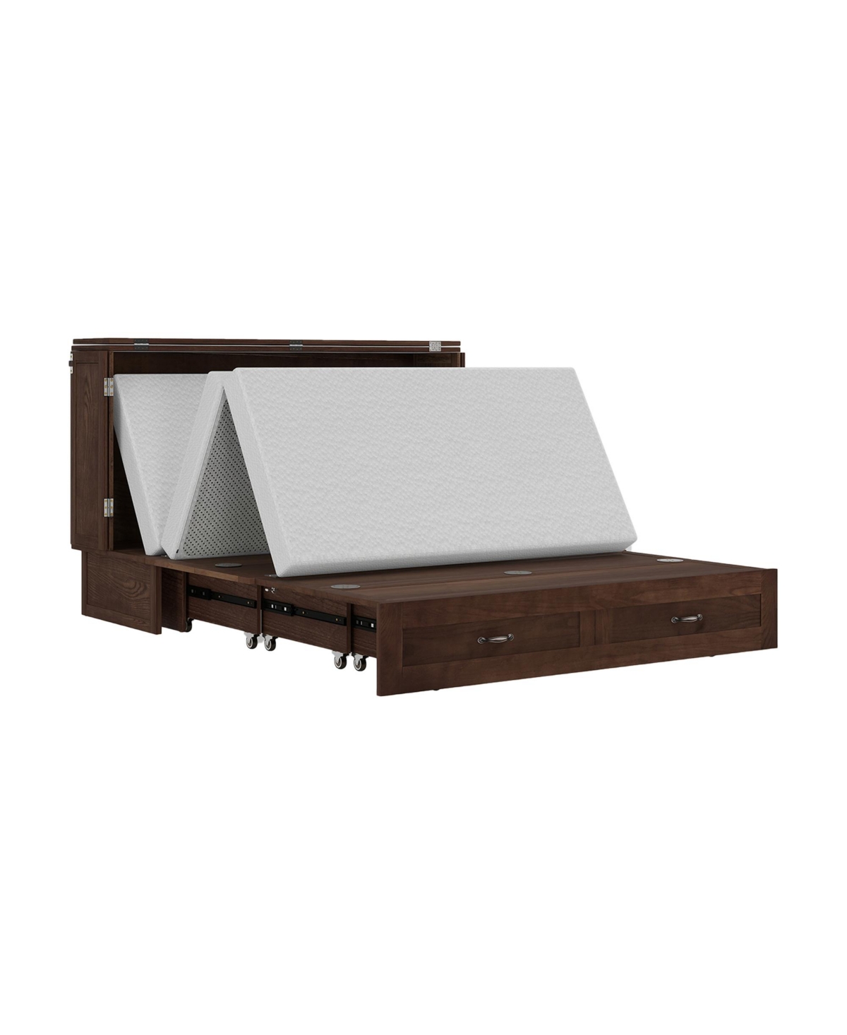 Click here for livelylodge Queen Solid Wood Murphy Bed Cabinet wi... prices