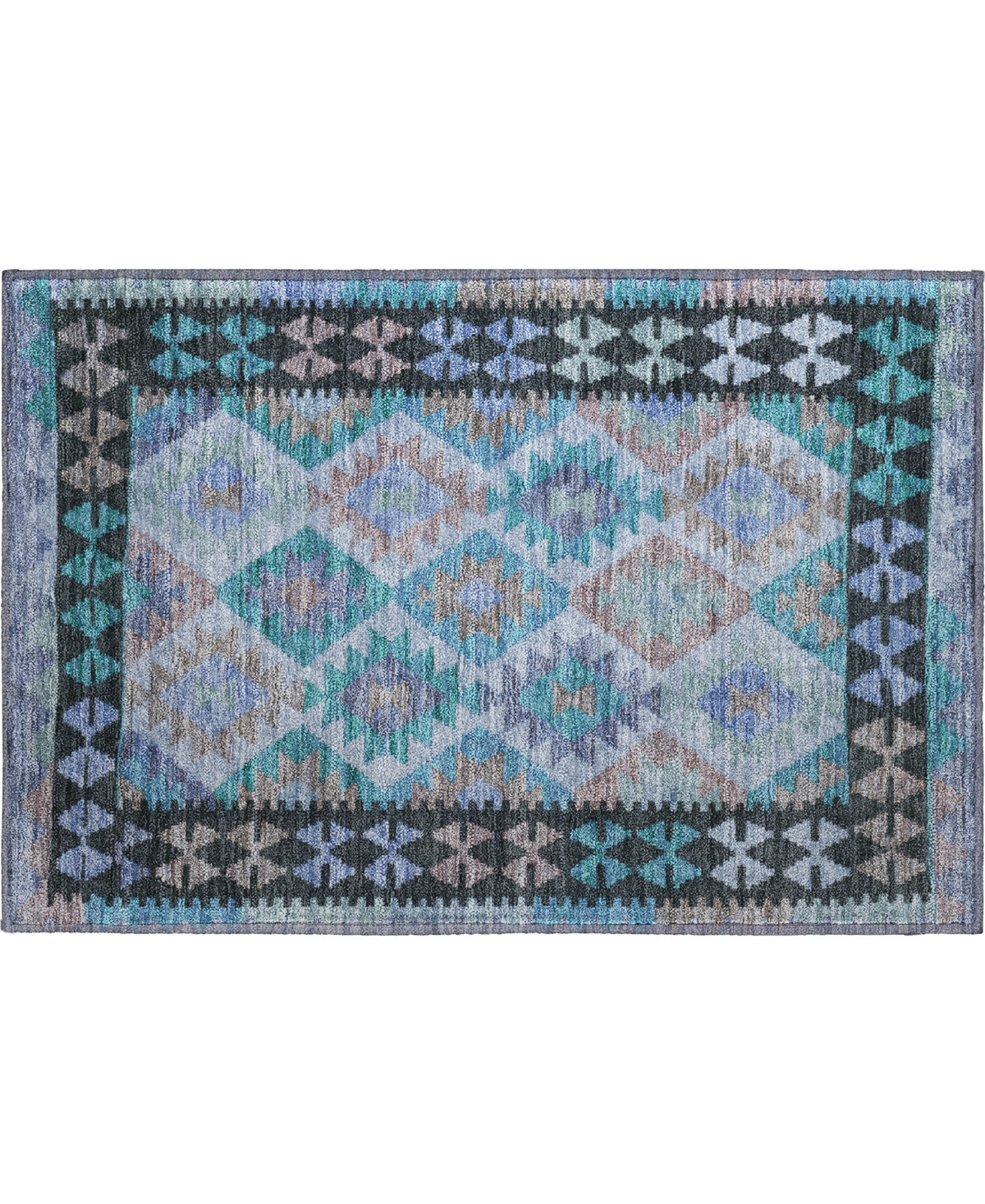 Click here for Addison Mayfield AMF1915 18x26 Area Rug - Teal prices