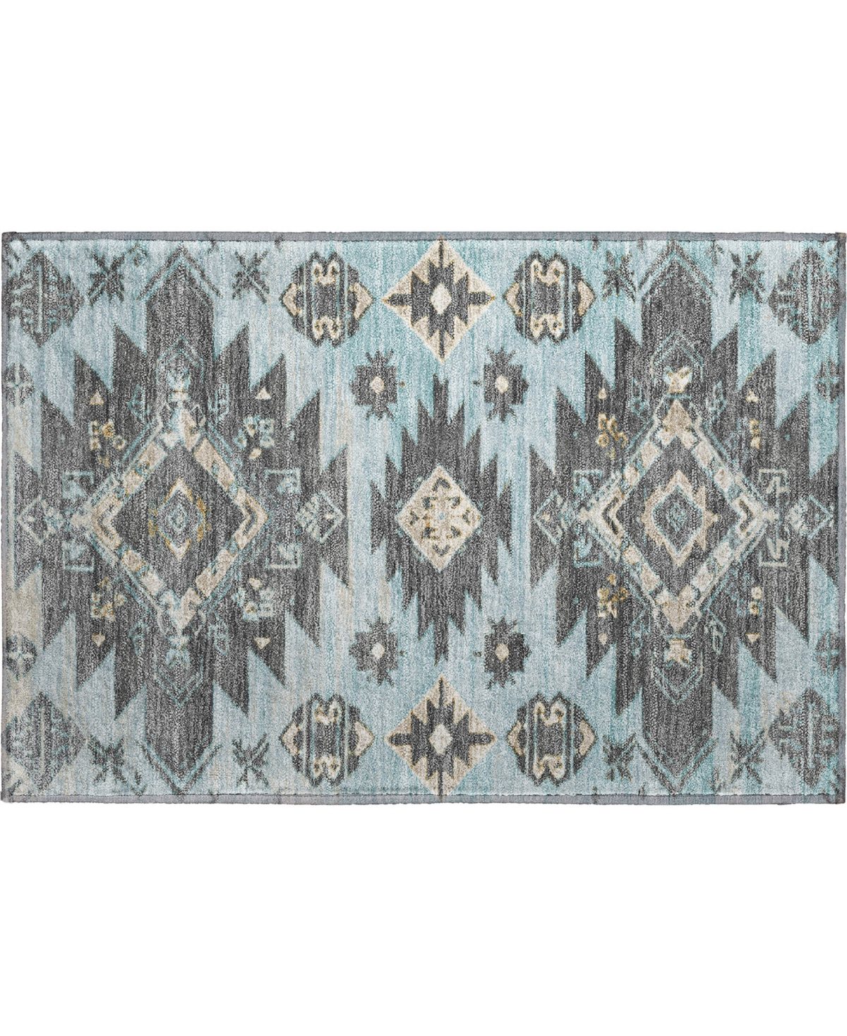 Click here for Addison Mayfield AMF1945 18x26 Area Rug - Teal prices