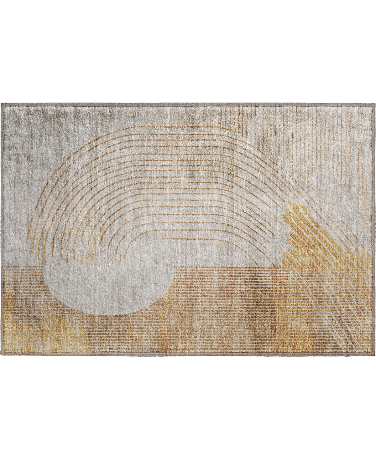 Click here for Addison Mayfield AMF2003 18x26 Area Rug - Gold prices