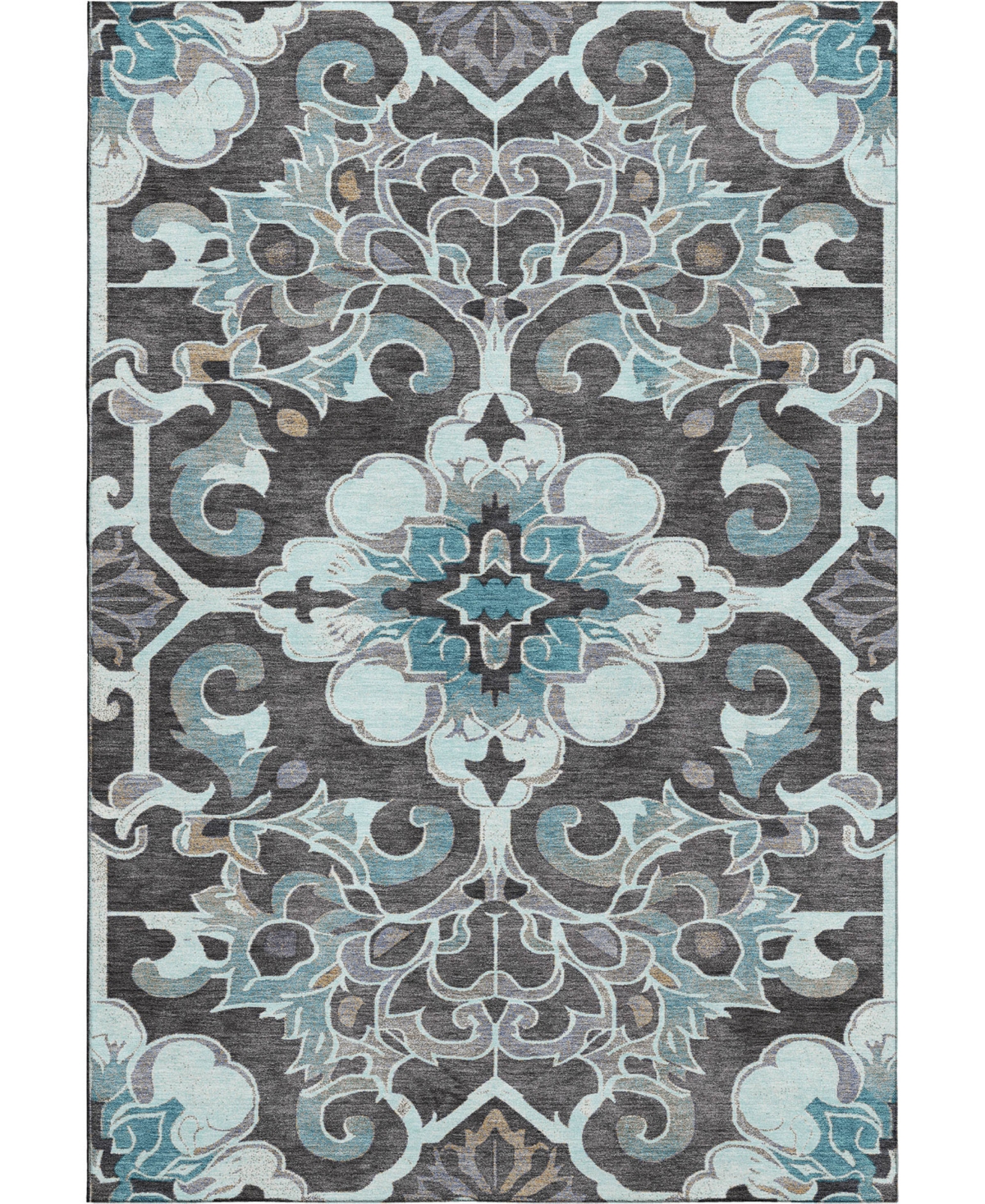 Click here for Addison Mayfield AMF1947 3x5 Area Rug - Teal prices