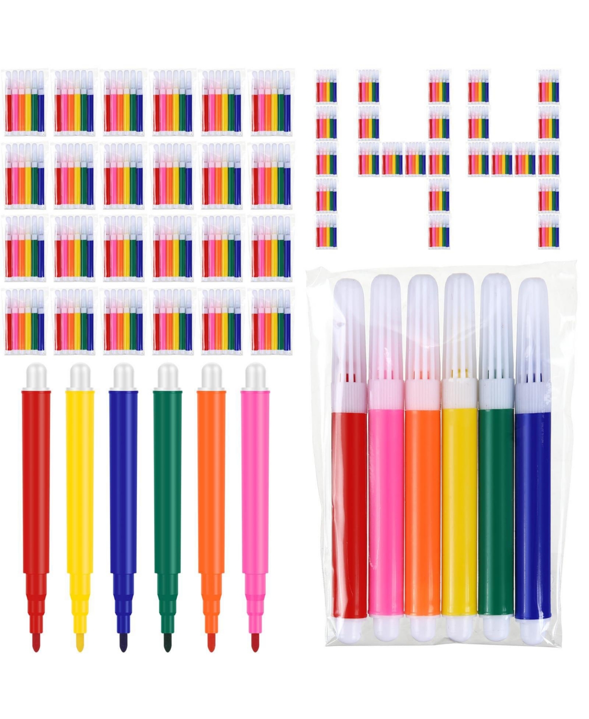 Click here for Gnuadz Mini Markers Bulk Colored Pen Vibrant Porta... prices