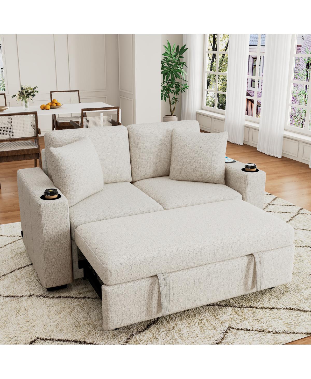 Click here for Streamdale Furniture Modern Loveseat Pull-out Sofa... prices