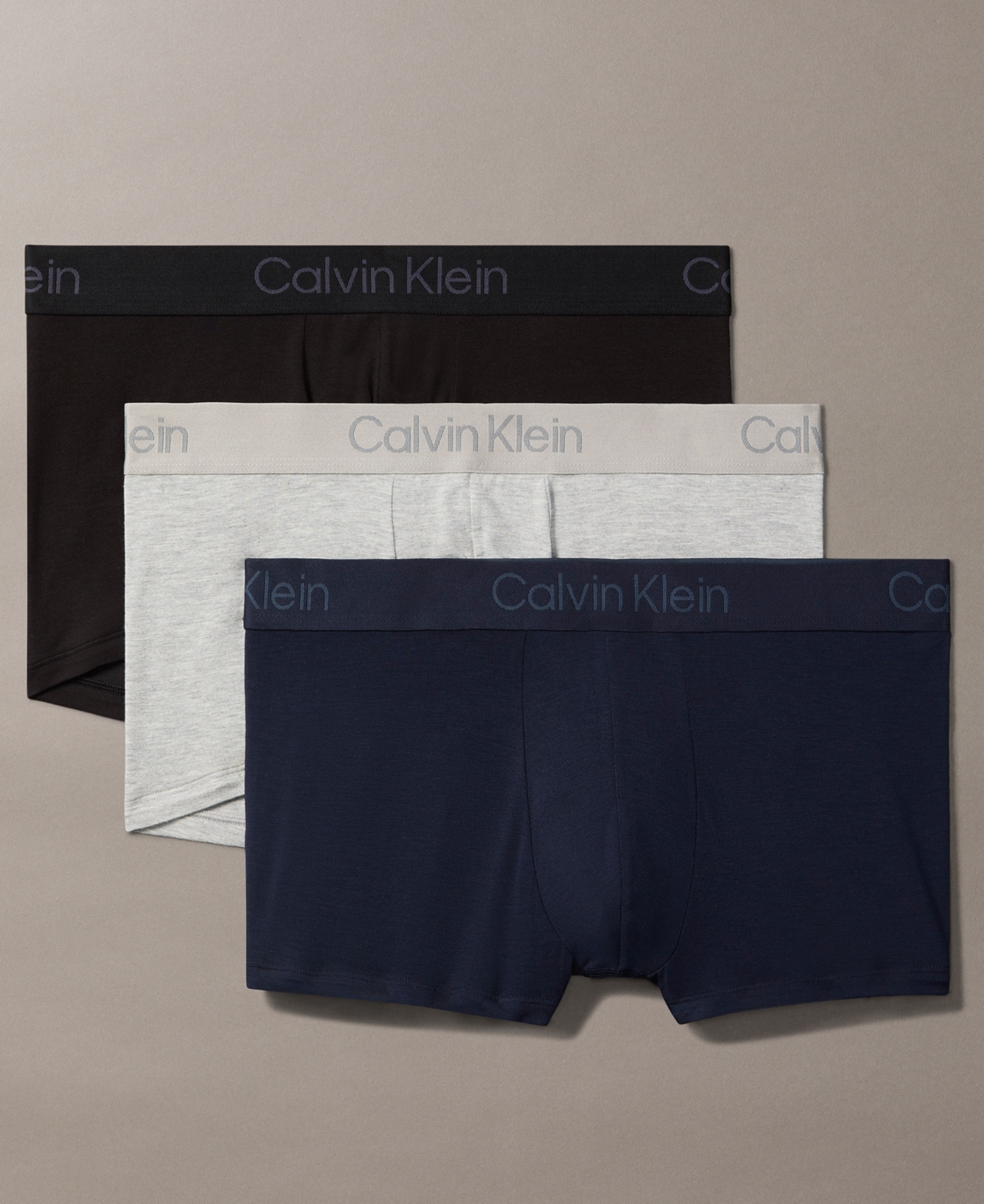 Click here for Calvin Klein Mens Ultra Soft Modal Trunks  3-Pack... prices