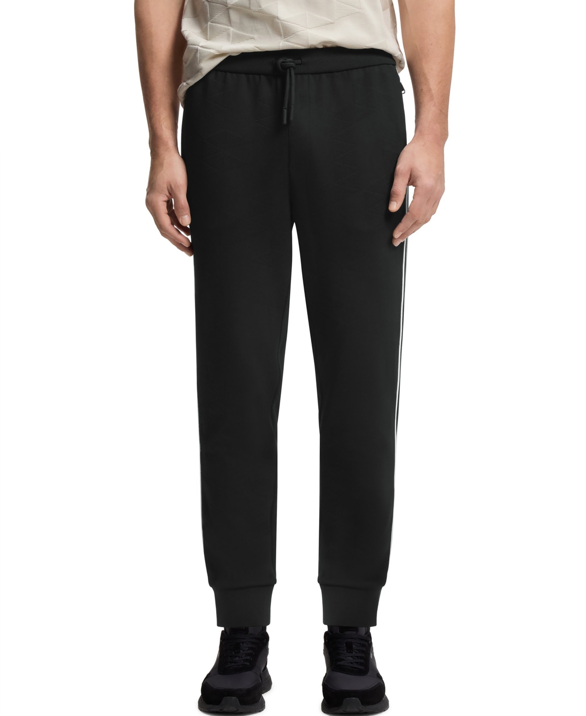 Click here for Boss by Hugo Boss Mens Triangle-Jacquard Tracksuit... prices