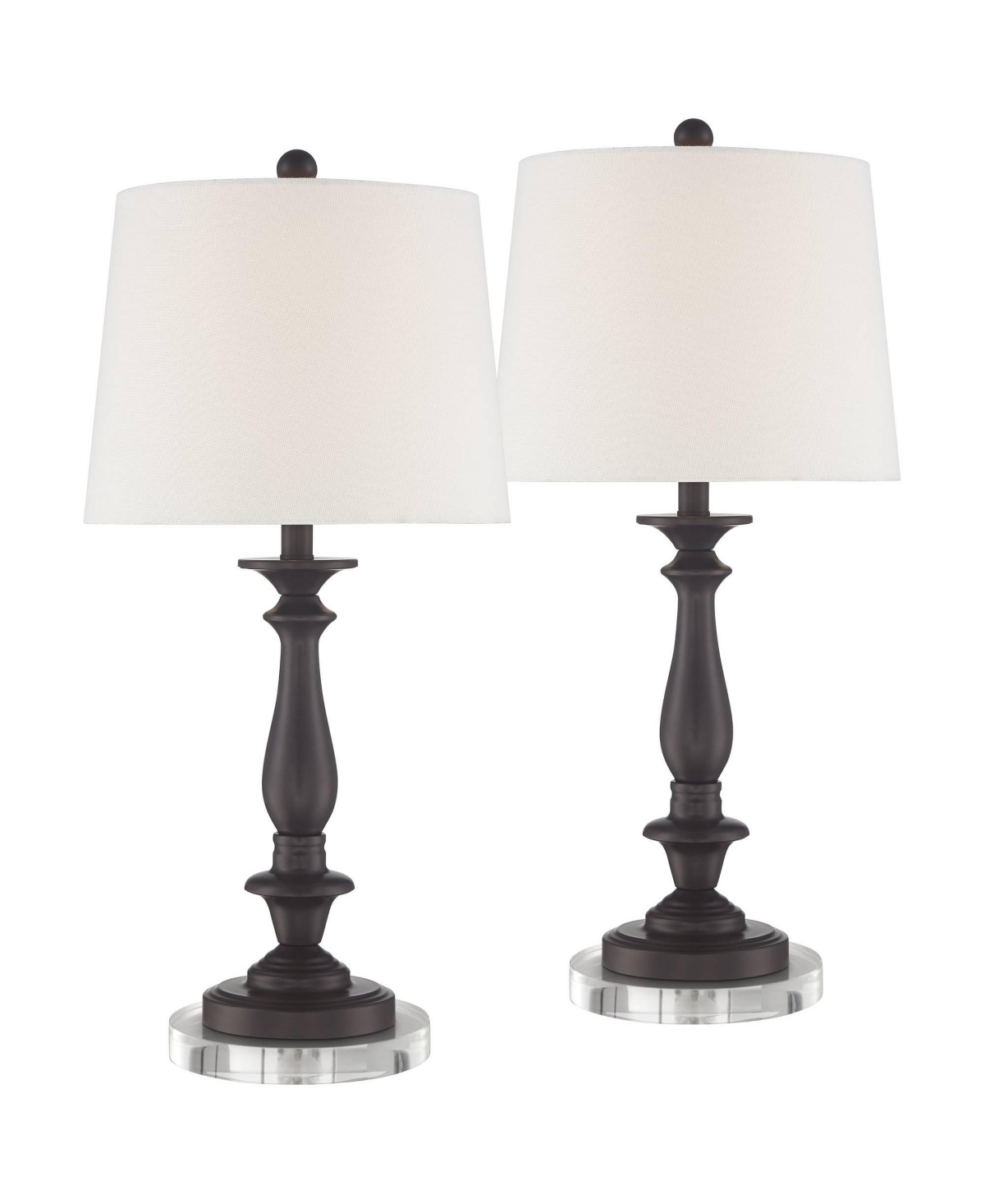 Click here for Regency Hill Rustic Farmhouse Table Lamps Set of 2... prices
