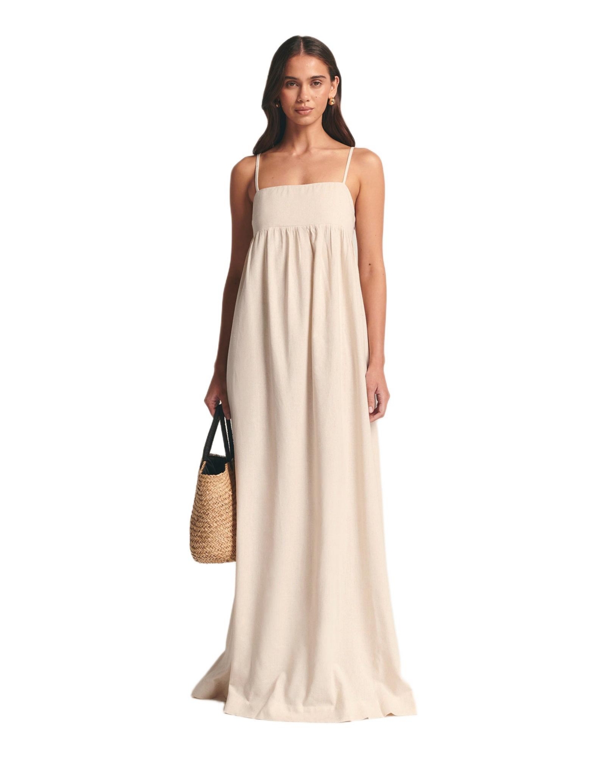 Click here for St Mrlo Womens Aster Maxi Dress - Natural prices