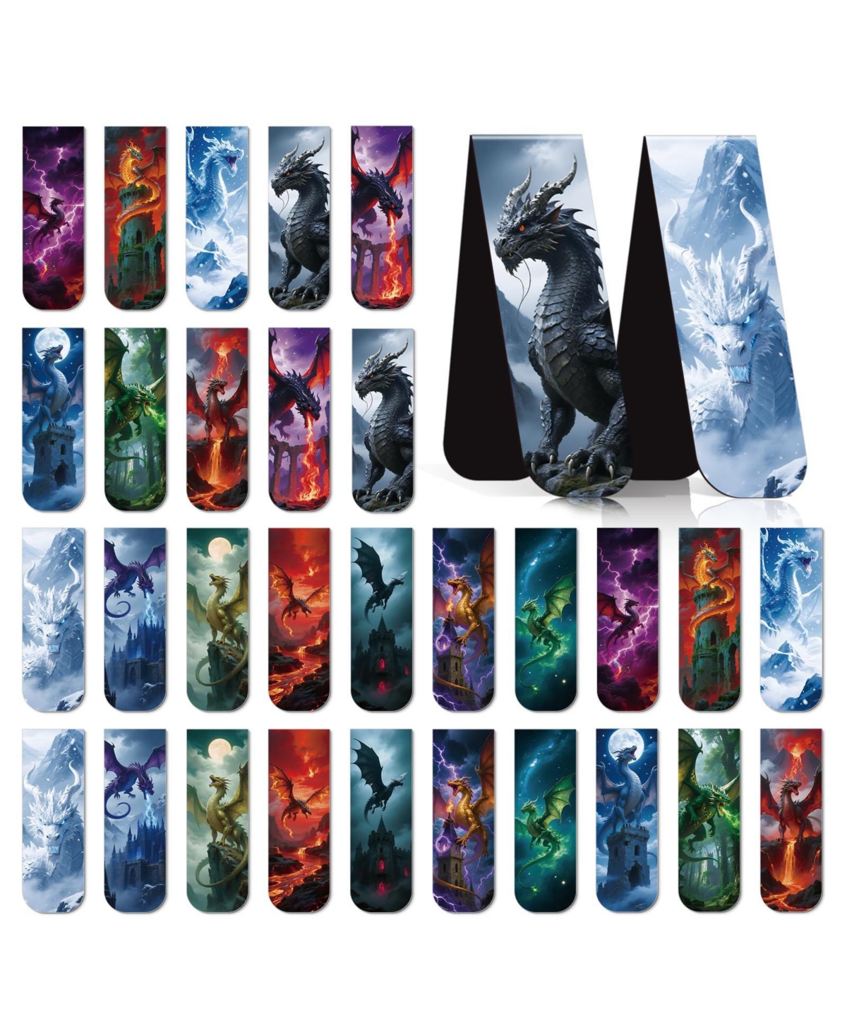 Click here for Gnuadz Dragon Magnetic Bookmark Animal Page Clip -... prices
