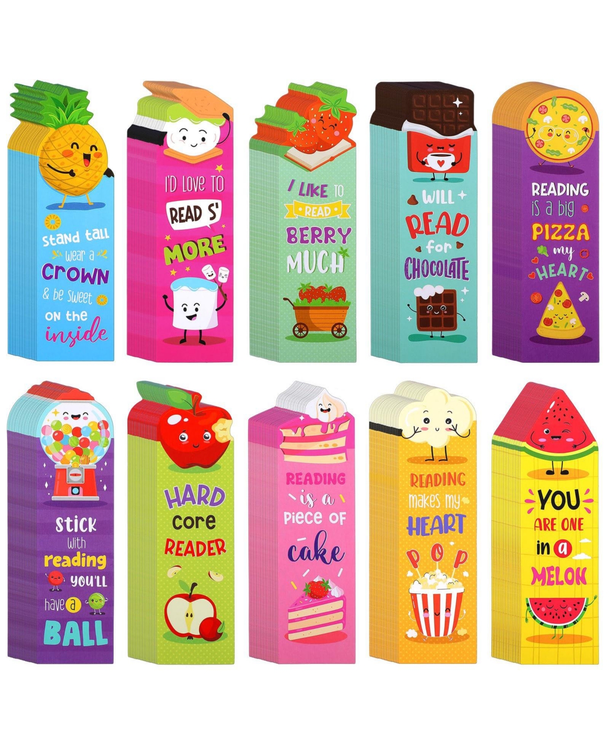 Click here for Gnuadz Scratch Sniff Scented Bookmarks Fruit Food... prices