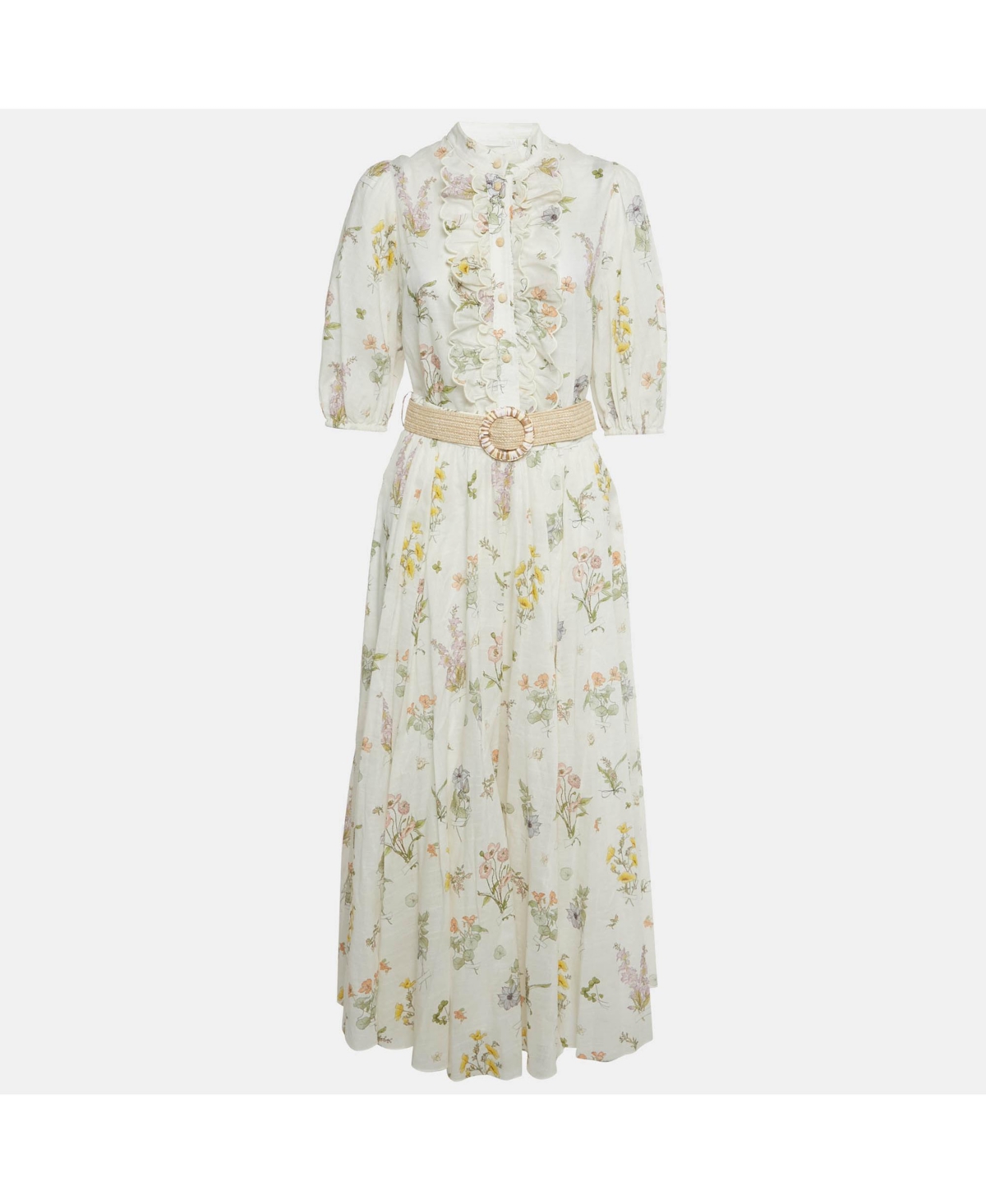 Click here for Pre-Owned Zimmermann Womens Floral Print Cotton To... prices
