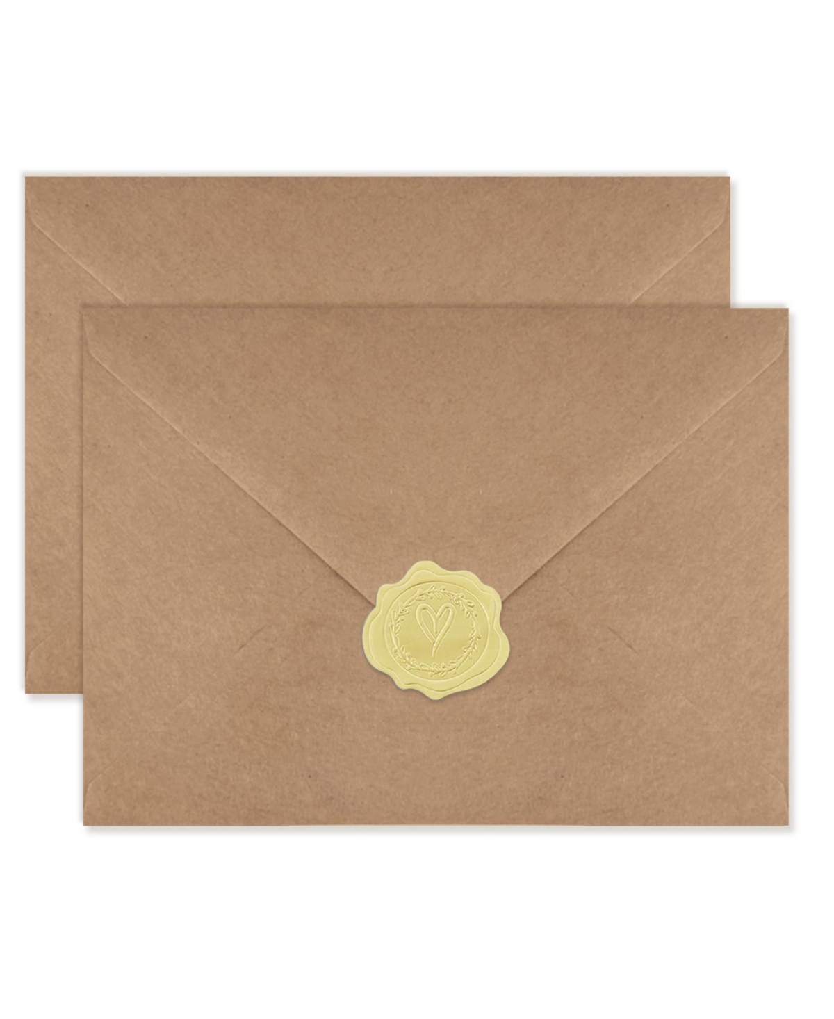 Click here for Gnuadz Invitation Envelopes V-Flap - Brown prices