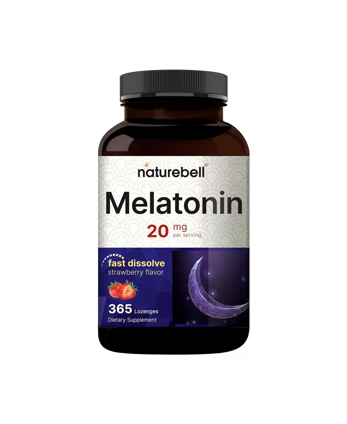 Click here for NatureBell Melatonin 20mg 365 Lozenges Sleep Suppo... prices