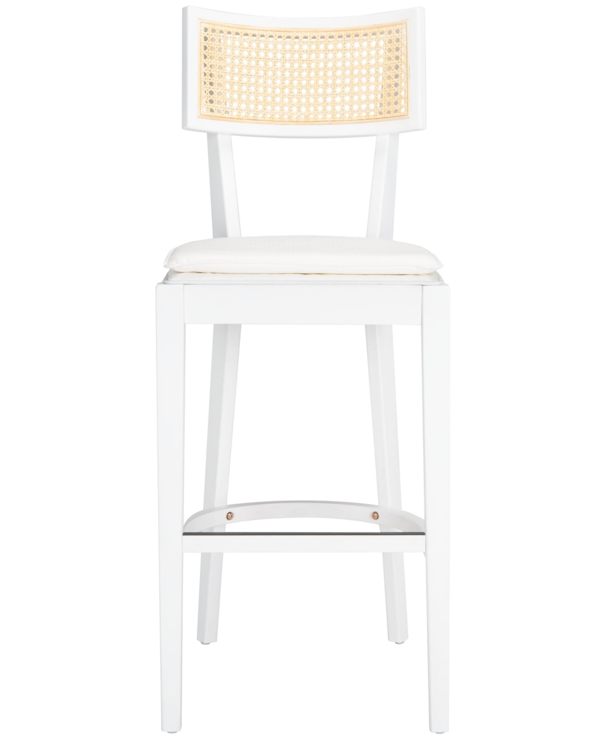 Click here for Safavieh Galway Cane Bar Stool - White / natural prices