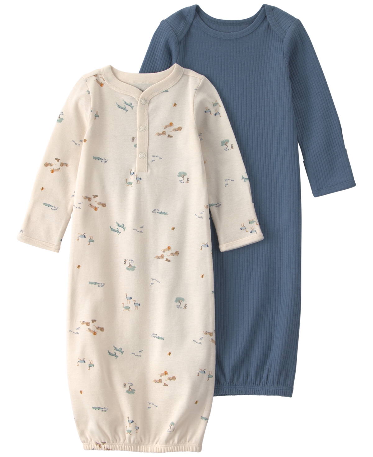 Click here for Carters Baby Boys Safari Sleeper Gowns  2-Pack - B... prices