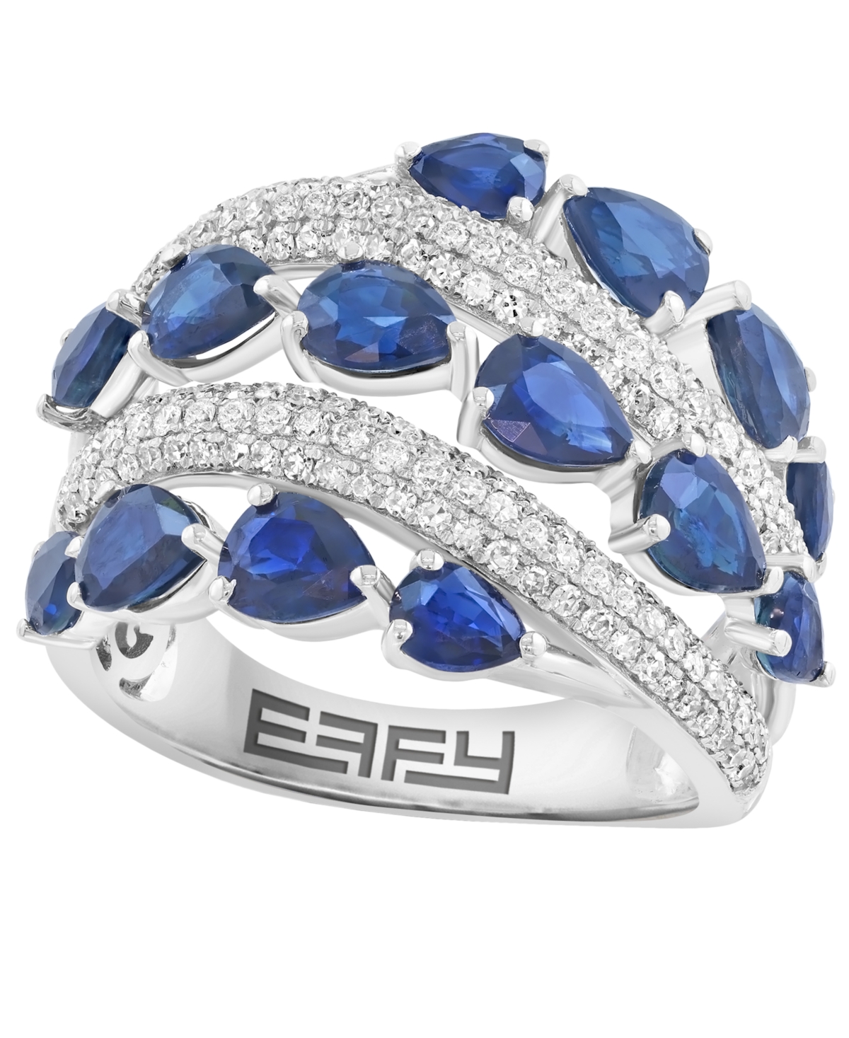 Click here for Effy Collection Sapphire (3-7/8 ct. t.w.) & Diamon... prices