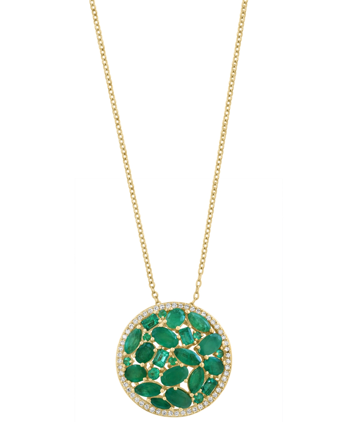 Click here for Effy Collection Emerald (2-7/8 ct. t.w.) & Diamond... prices