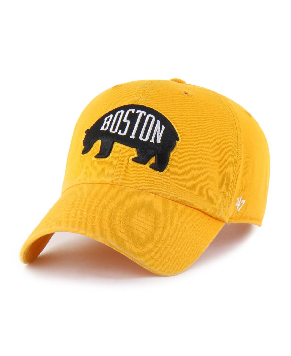 Click here for 47 Brand Mens Gold Boston Bruins Core Logo Clean U... prices