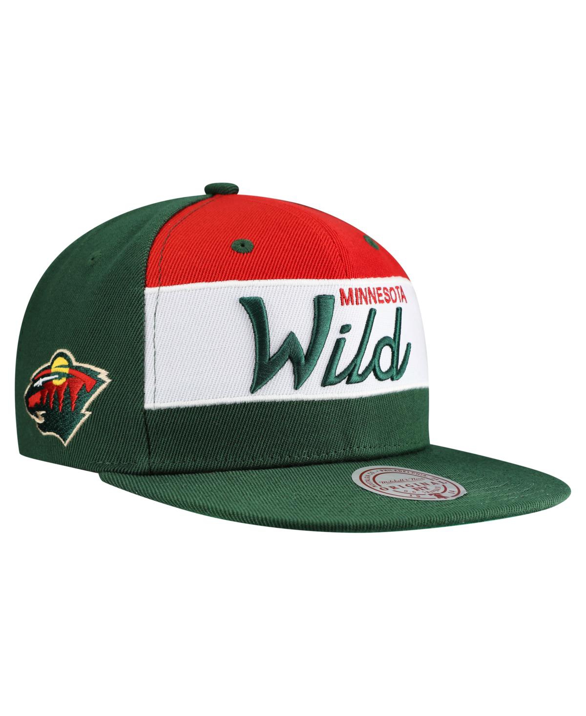 Click here for Mitchell & Ness Mens Green Minnesota Wild Retro Sc... prices