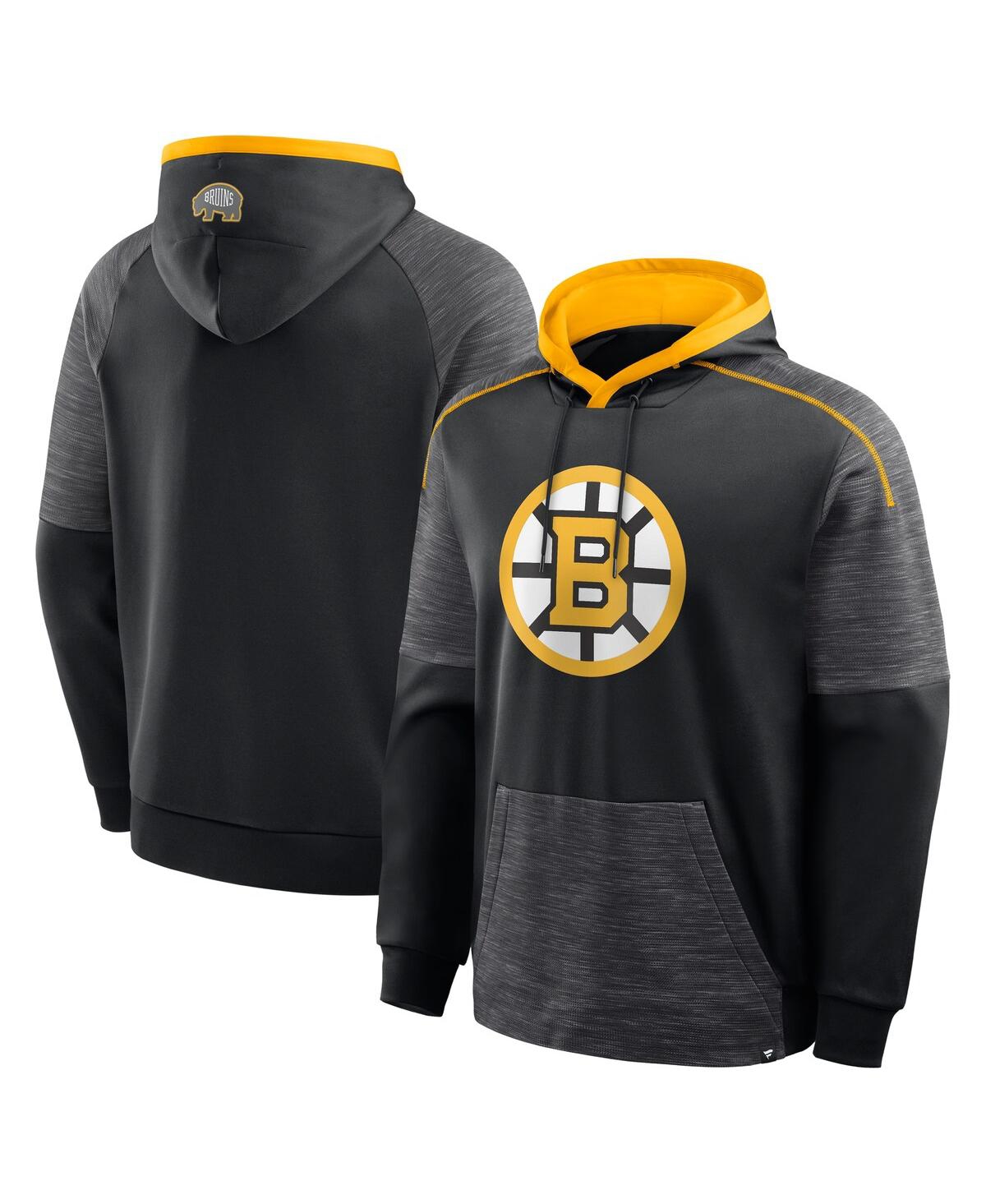 Click here for Fanatics Mens Black Boston Bruins Goaltender Defen... prices